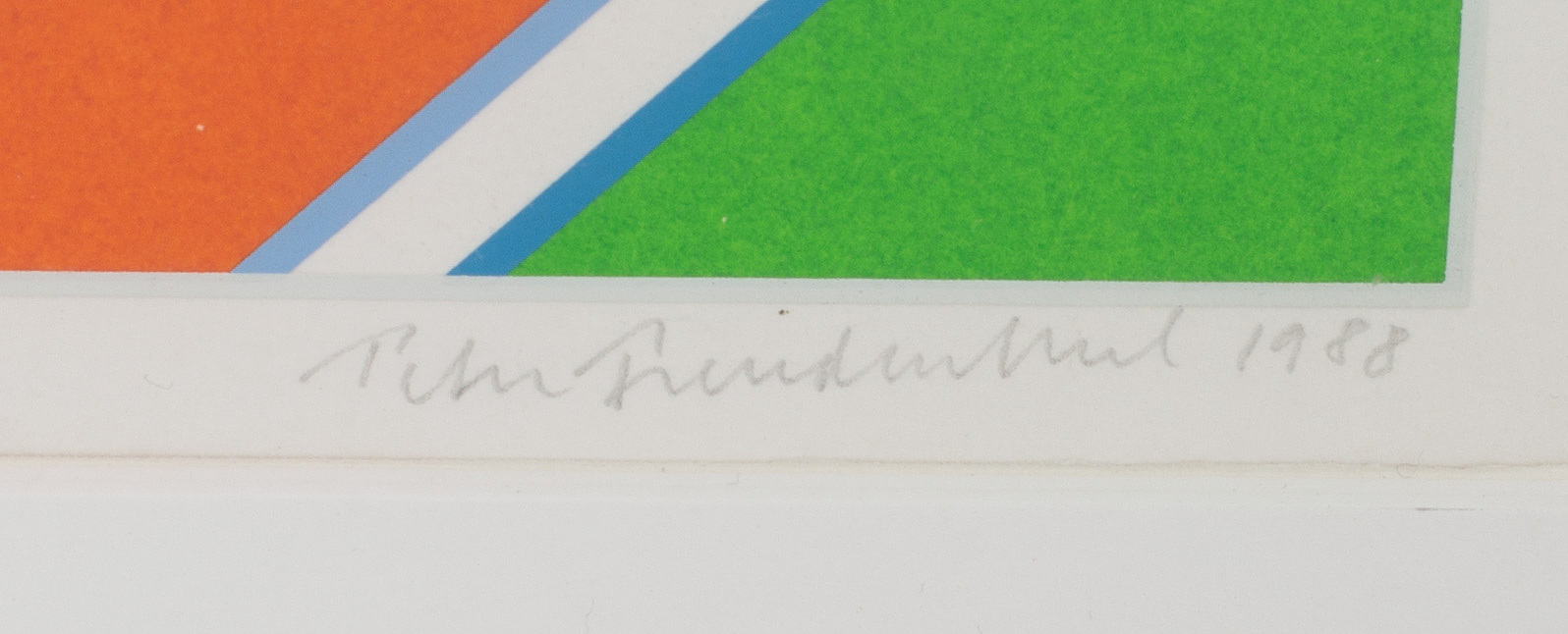 PETER FREUDENTHAL, färgseriegrafi, signerad och daterad 1988. - Bukowskis