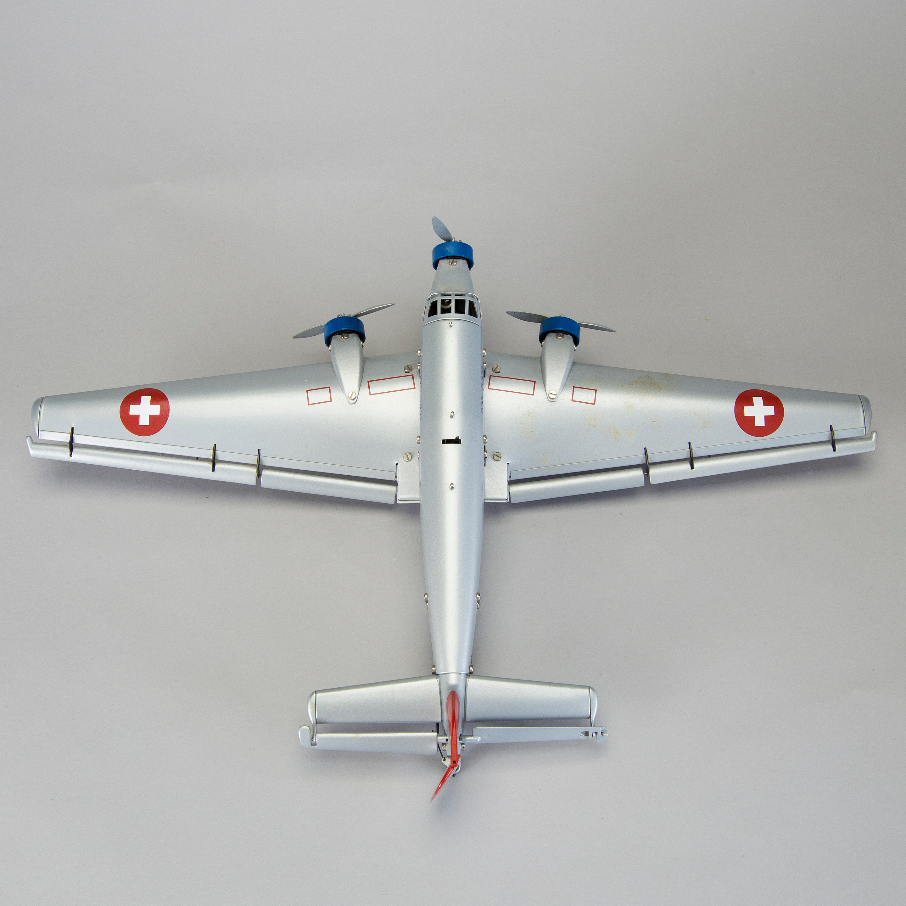 A tinplate Märklin Ju 52 airplane, 198101, Germany 1999. - Bukowskis