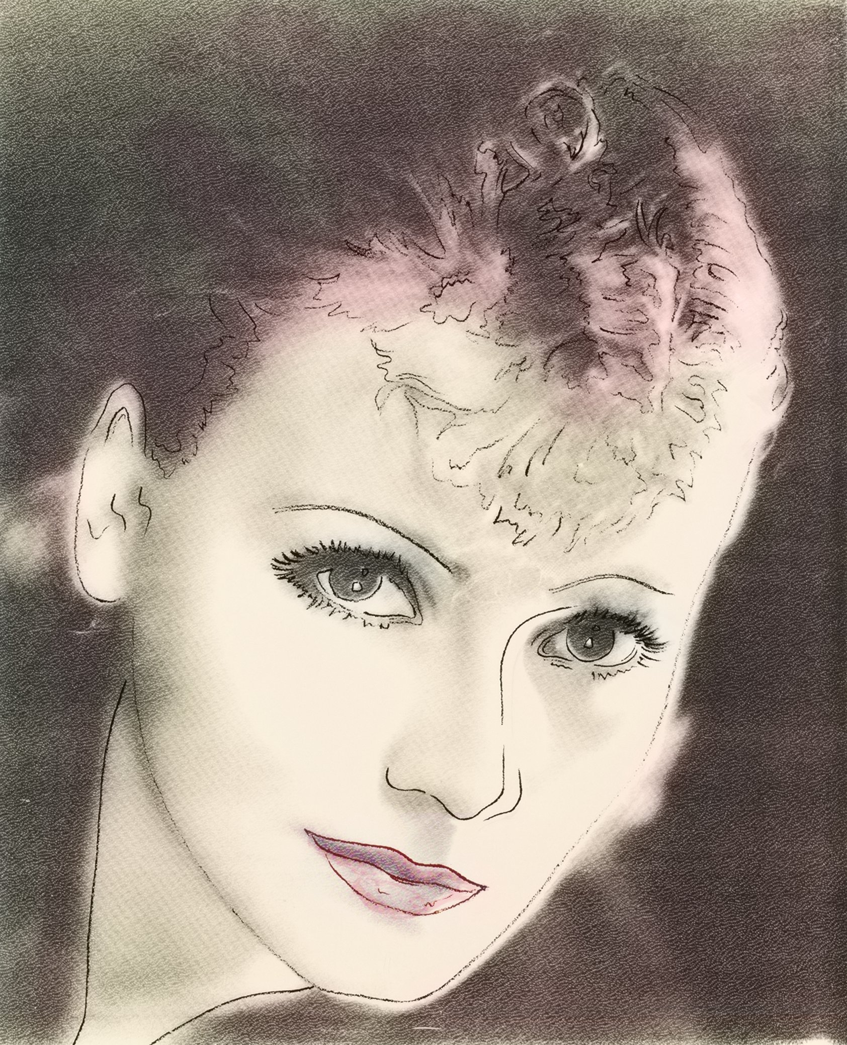 Rupert Jasen Smith (Andy Warhol), "New Age", from: "Greta Garbo ...