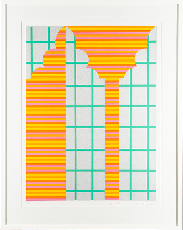 MARI RANTANEN, serigraph, signed and dated 2007, numbered 26/75 ...