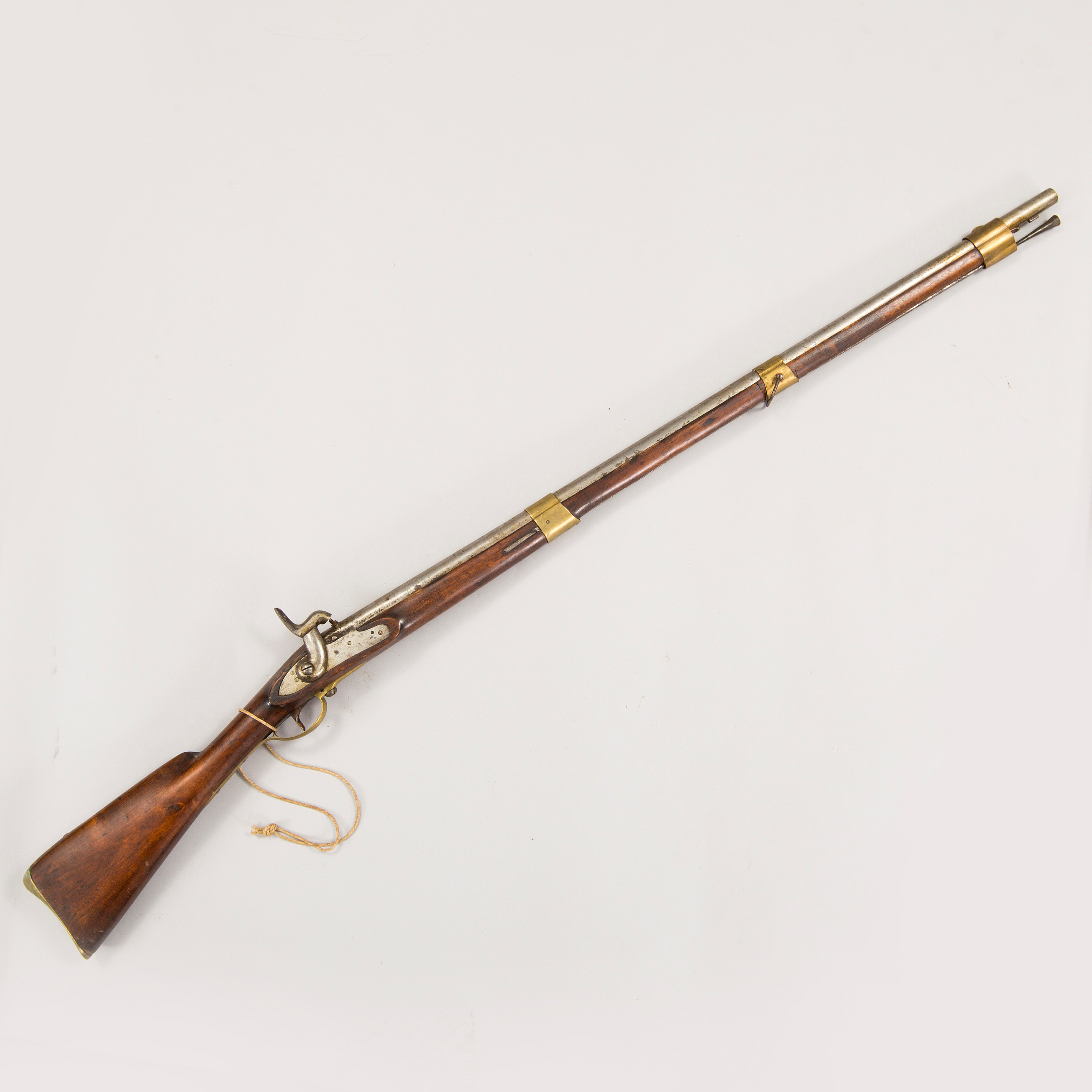 A percussion-lock rifle mid 1800s. - Bukowskis