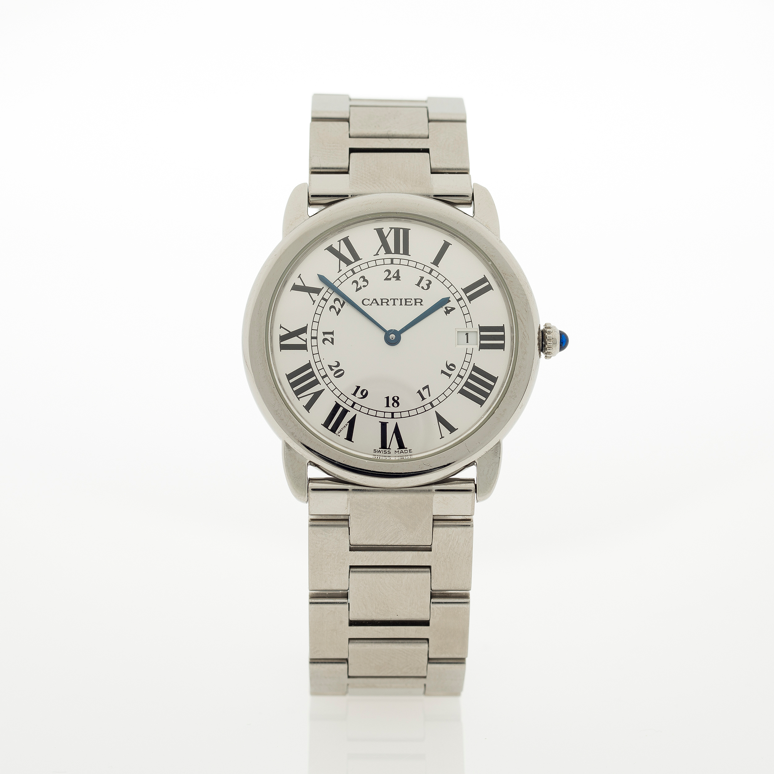 CARTIER, Ronde, wrist watch, 36 mm. - Bukowskis