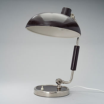 BORDSLAMPA, modell 6632, Christian Dell för Kaiser Idell, 1930-tal. - Bukowskis