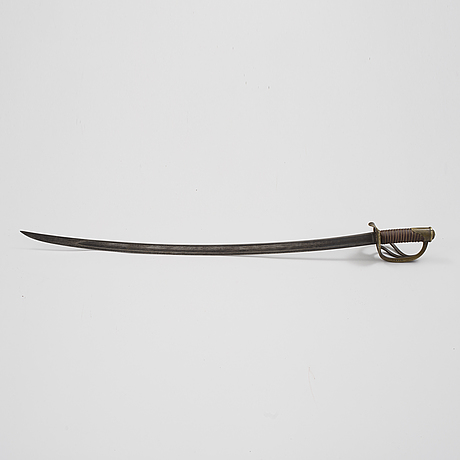 a French light cavalry sabre model 1822. - Bukowskis