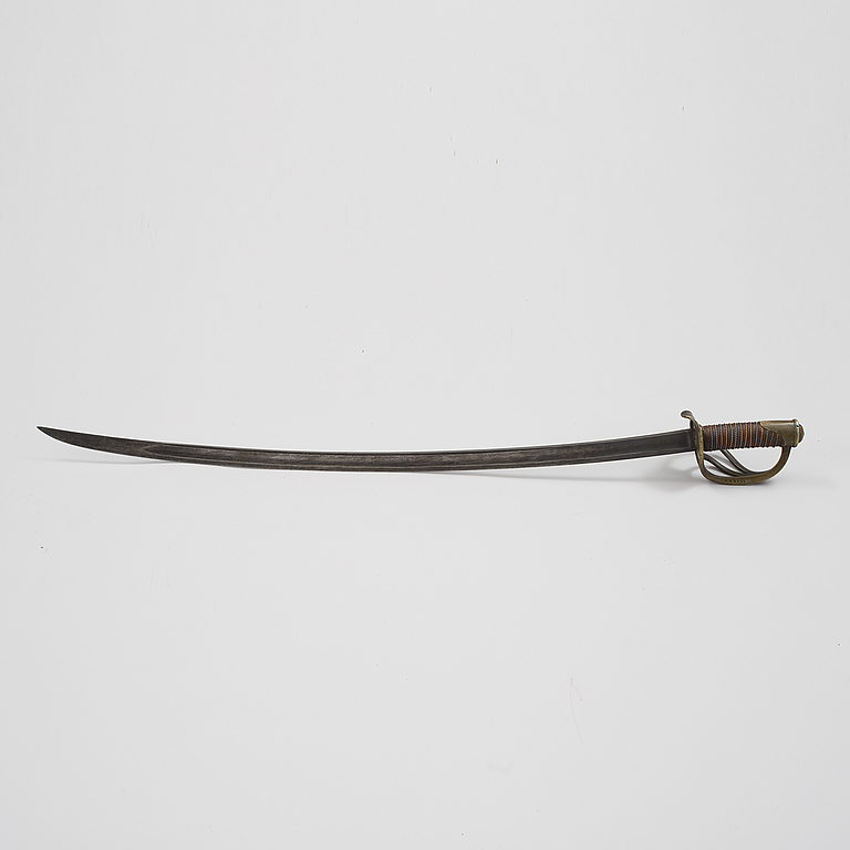 a French light cavalry sabre model 1822. - Bukowskis