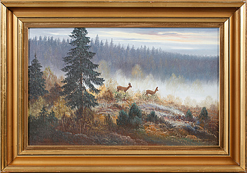 ARVID ANDERSSON, oil on canvas, signed. - Bukowskis