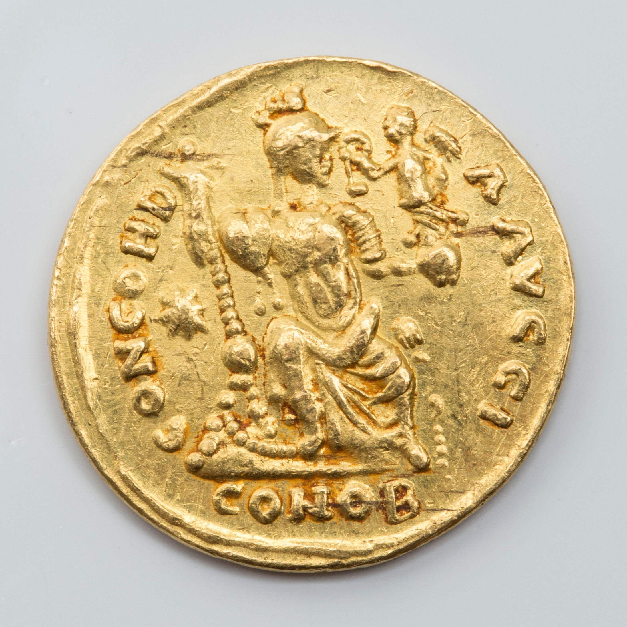 MYNT, 22K guld, troligtvis Bysantinska riket, ca 500-tal. - Bukowskis