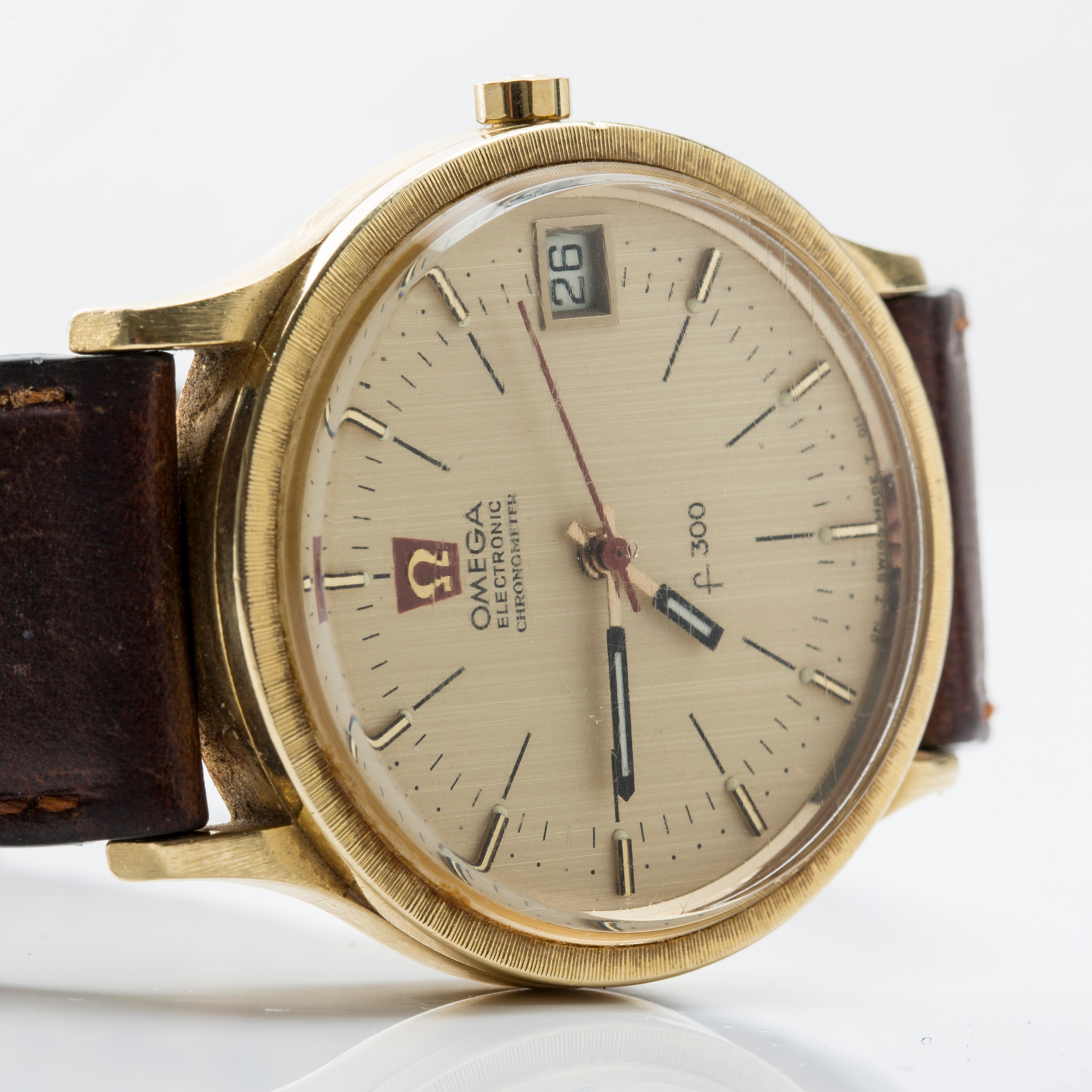 OMEGA, Electronic (f 300), Chronometer, armbandsur, 35 mm, - Bukowskis