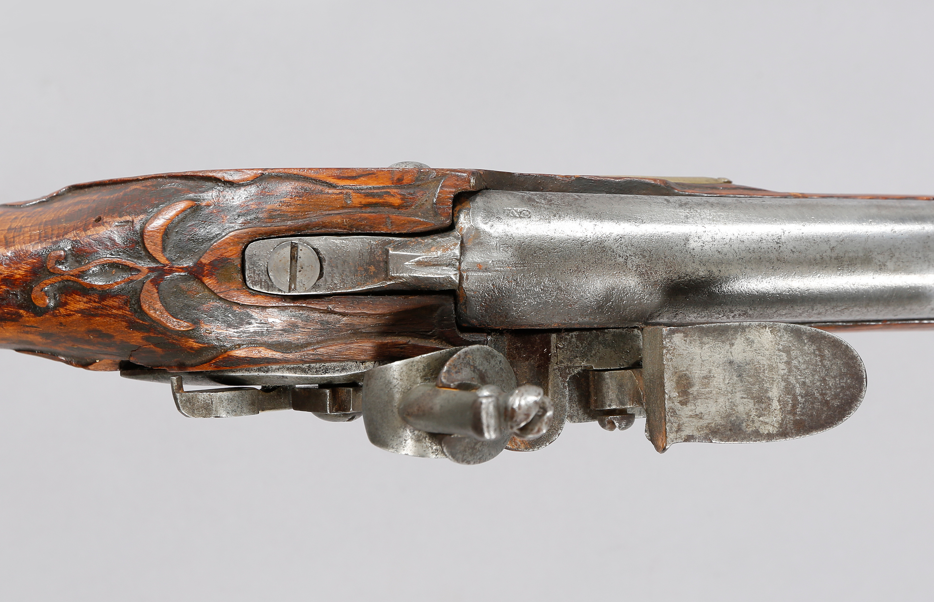 A flintlock rifle, 18th century. - Bukowskis