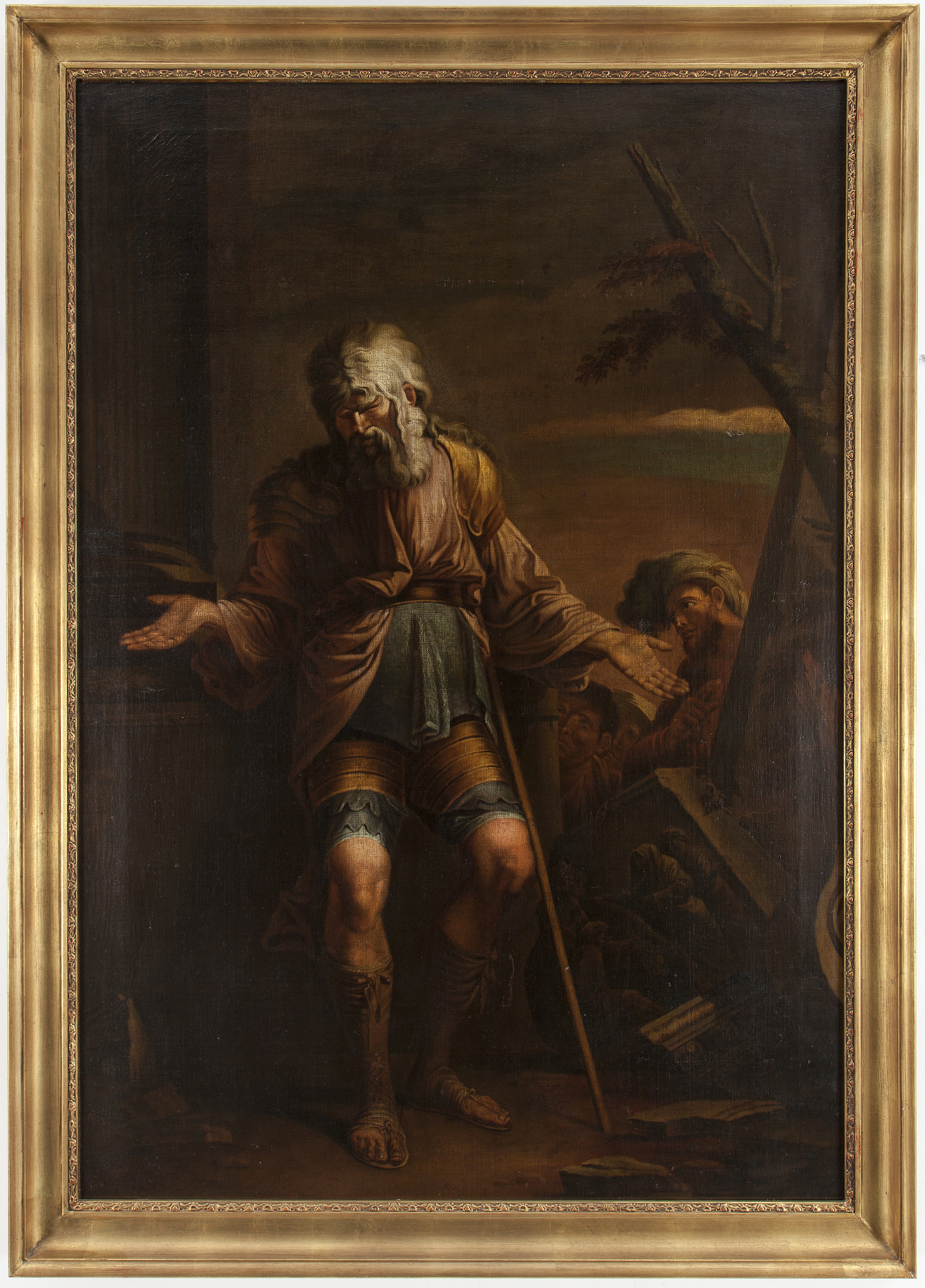 SALVATOR ROSA, after, oil on canvas, 18th century. - Bukowskis