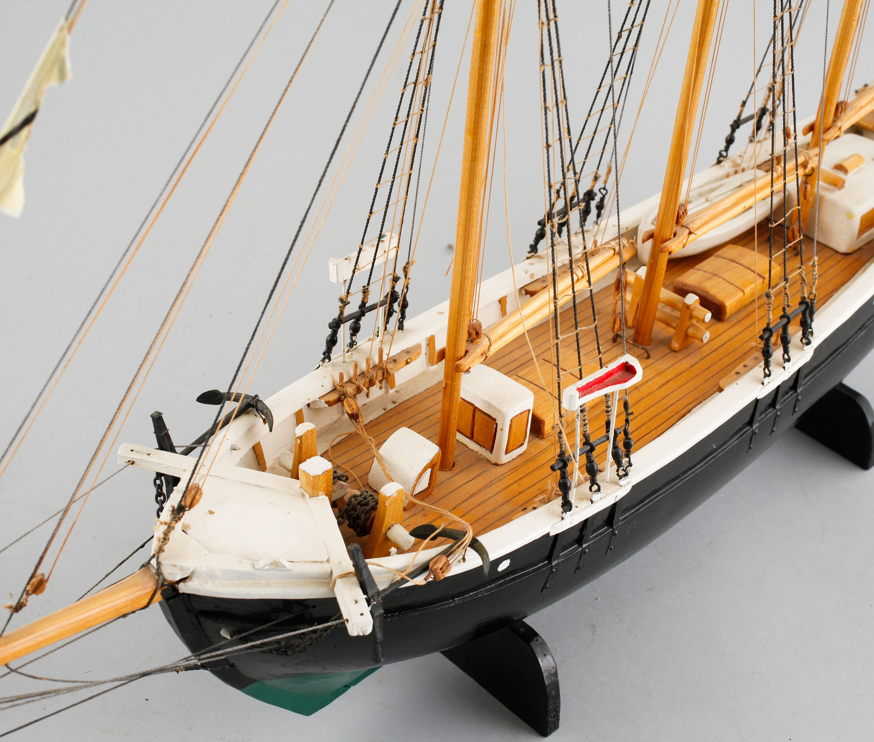 A modell boat called "Meta" from the 20th century. - Bukowskis