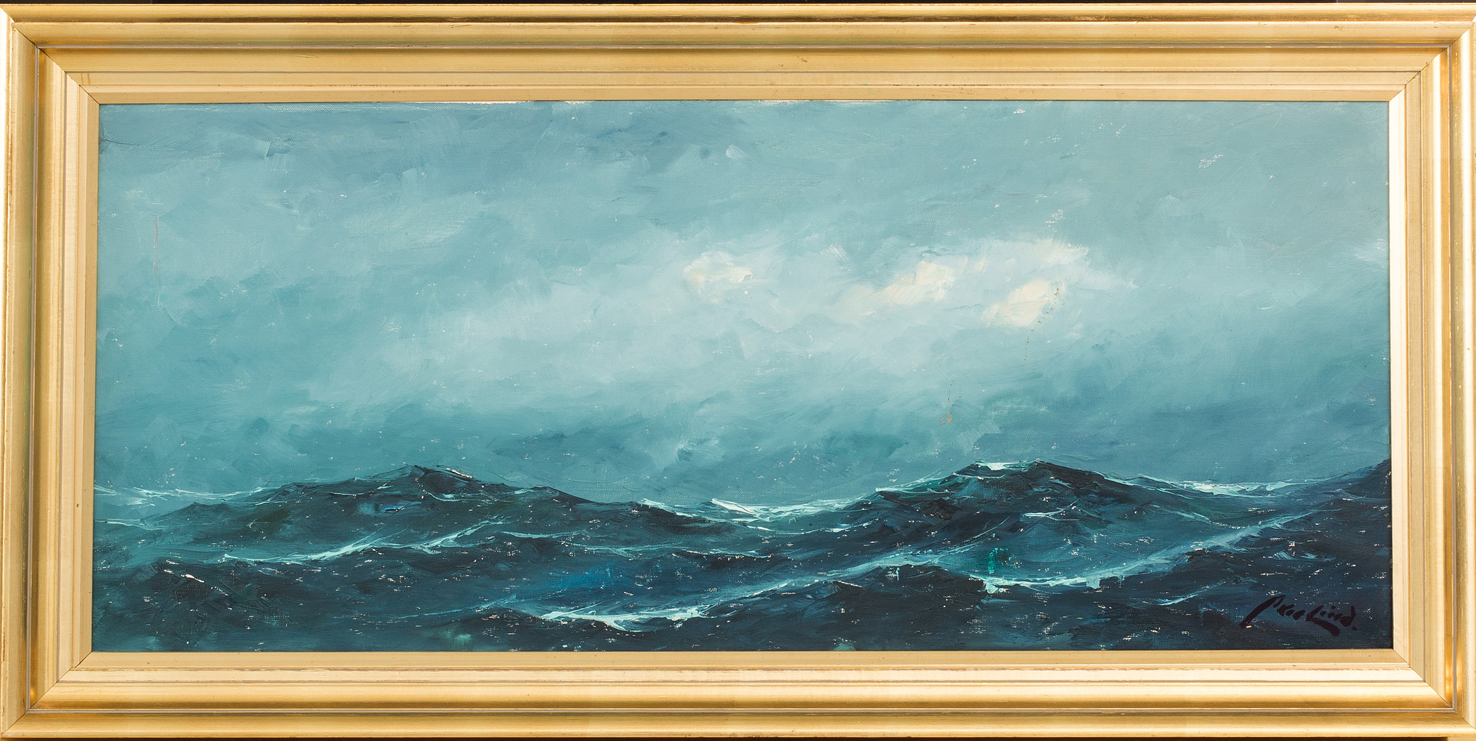 AXEL LIND, olja på duk, signerad. - Bukowskis