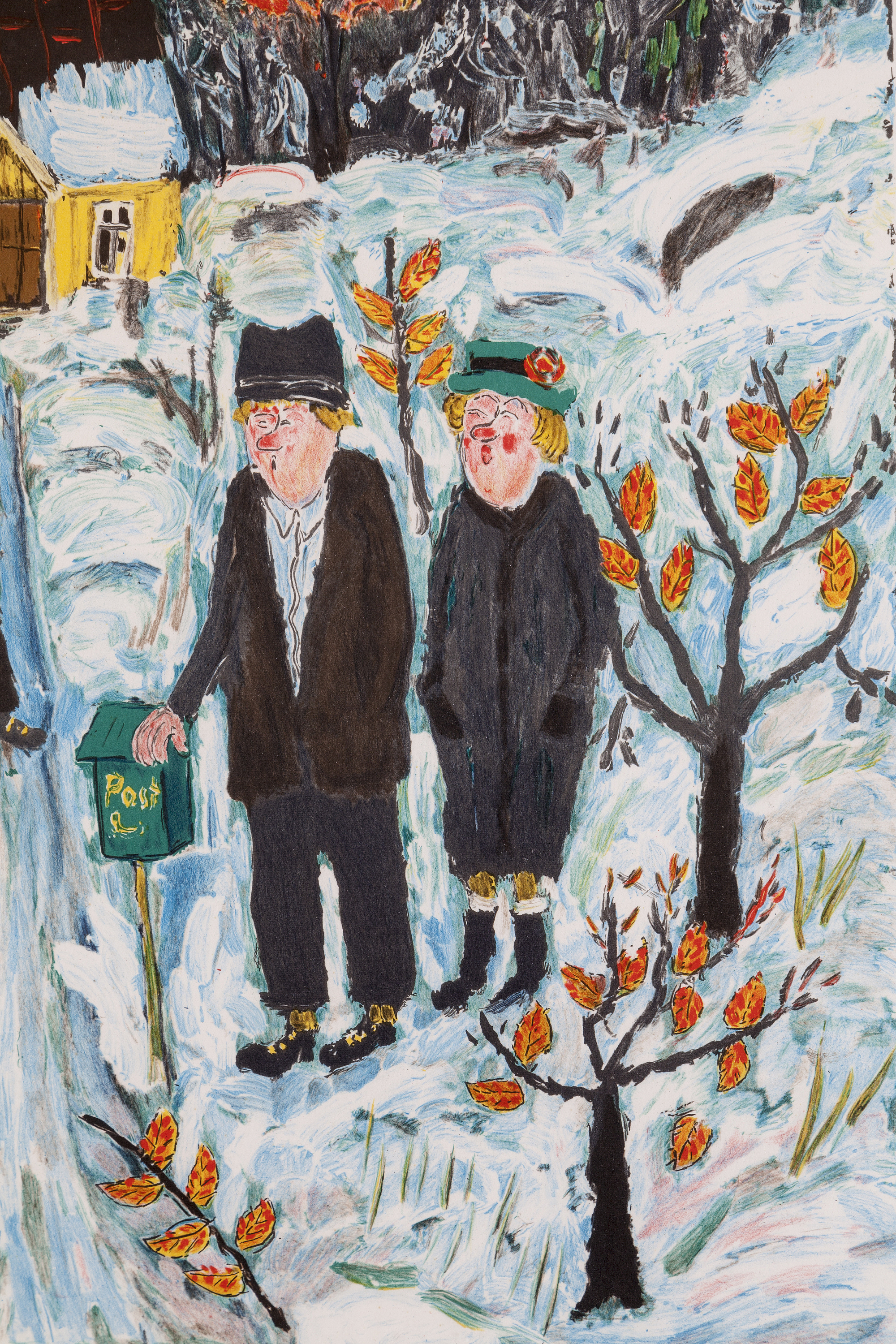 SVEN LIDBERG, coloured print, signed, 92/360. - Bukowskis