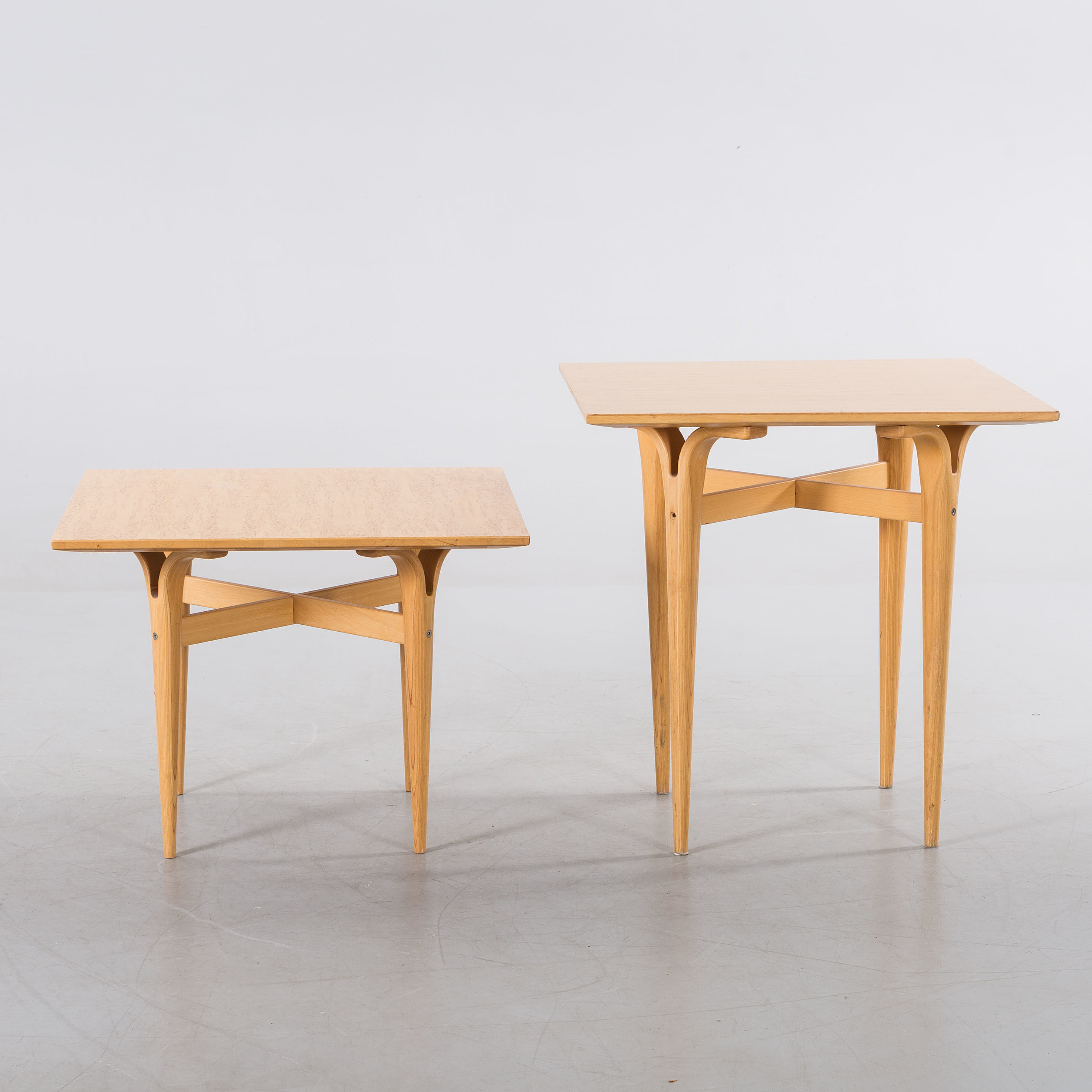 BRUNO MATHSSON, bord, 2 st, Mathsson International. - Bukowskis