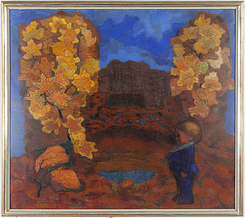 CURT CLEMENS, mixed media, signed Clemens and dated 1945. - Bukowskis