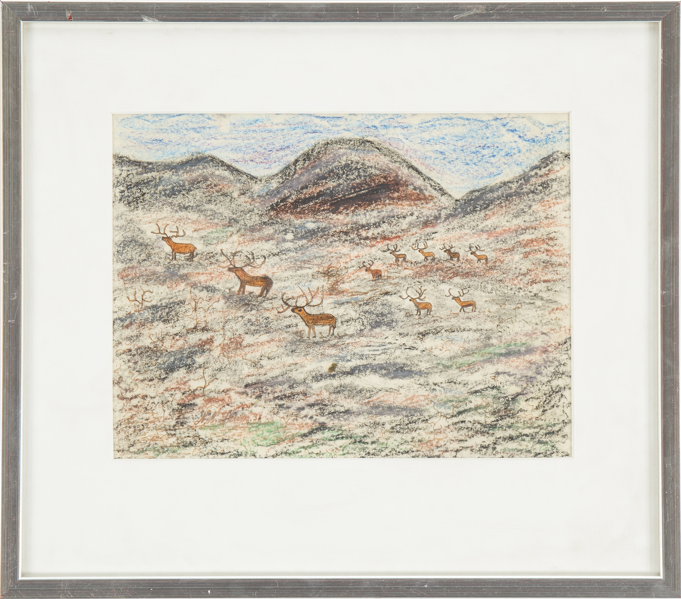 NILS NILSSON SKUM, mixed media, signed and dated 1938. - Bukowskis