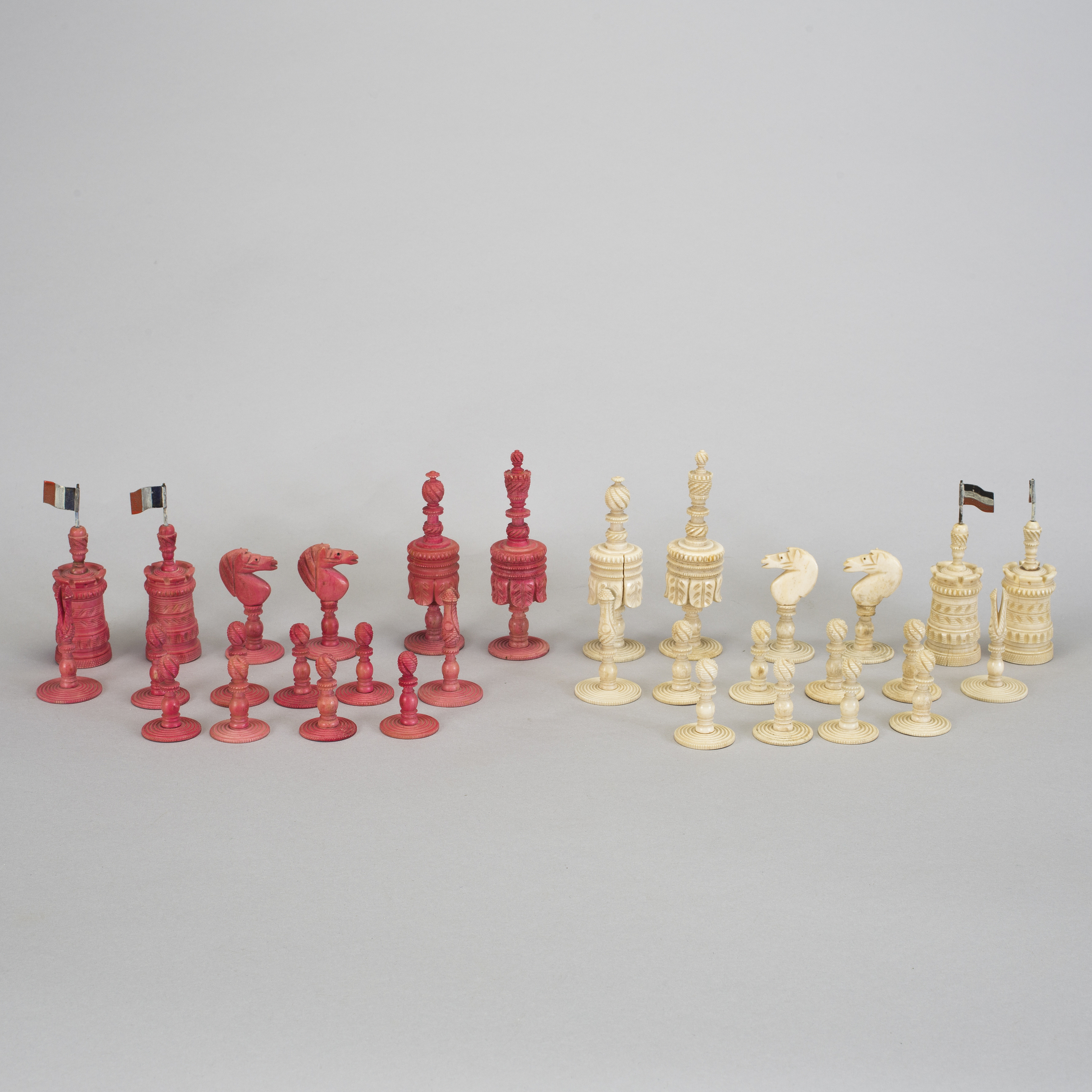 A Barleycorn chess set, 32 pieces. - Bukowskis