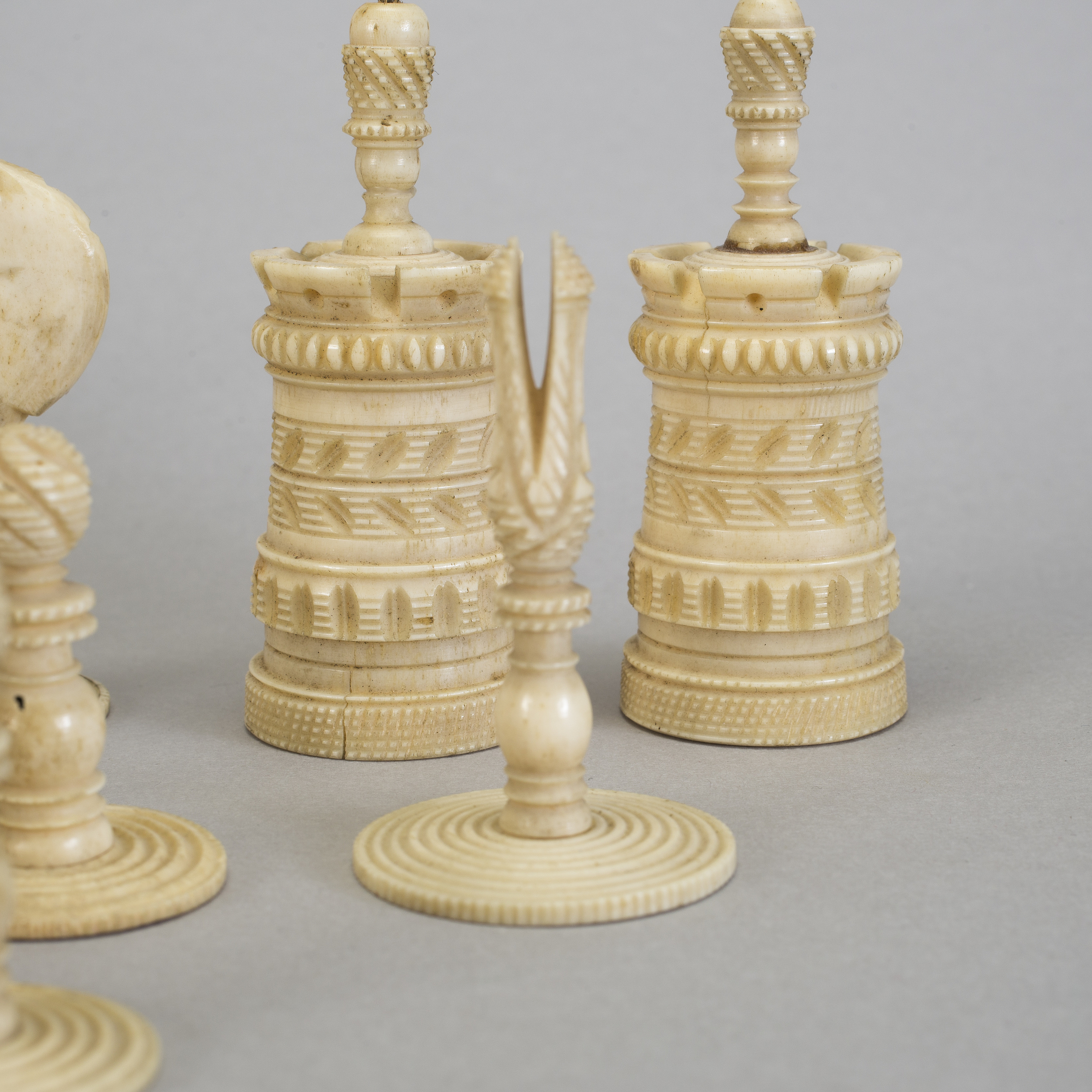 A Barleycorn chess set, 32 pieces. - Bukowskis