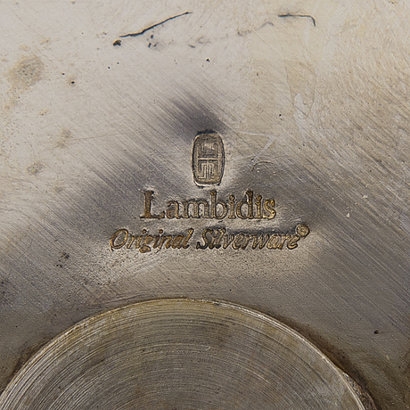 A CHAMPAGNE COOLER, Lambidis original silverware, metal. - Bukowskis