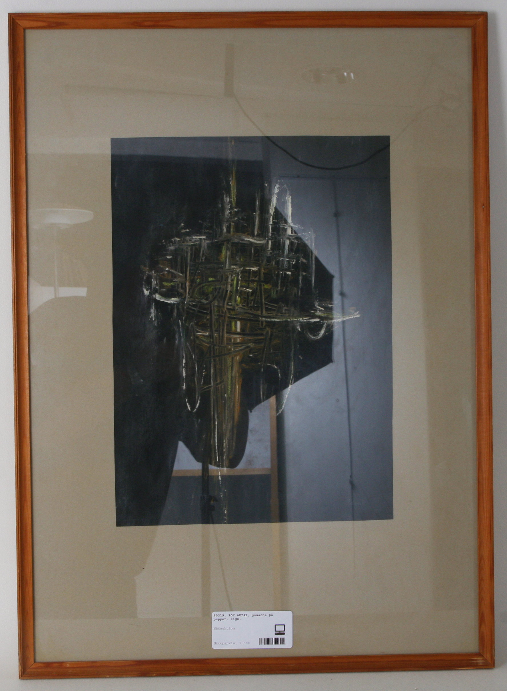 ROY ADZAK, gouache på papper, sign. - Bukowskis