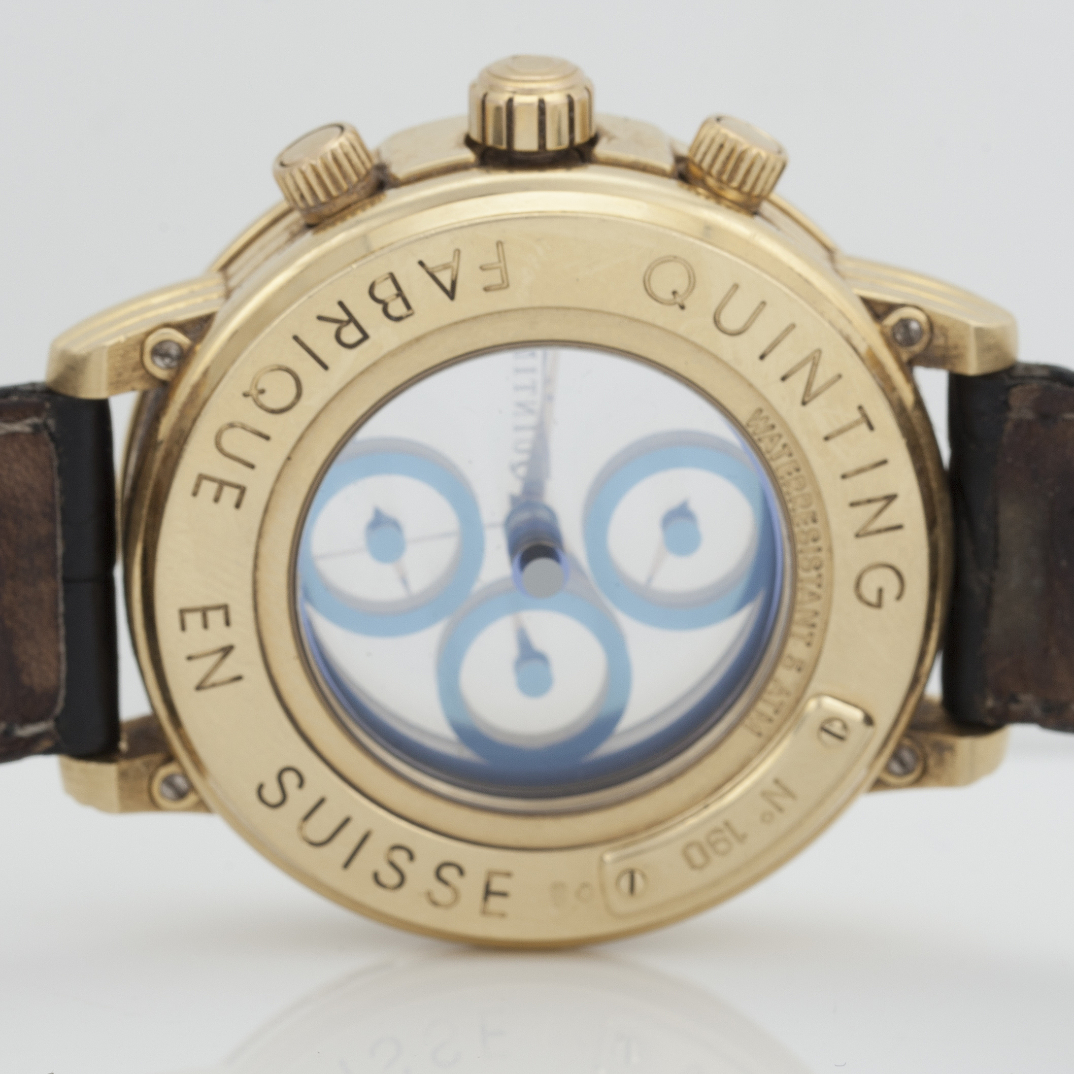 QUINTING, "Mysterious Quinting", wristwatch, 44 mm, chronograph ...