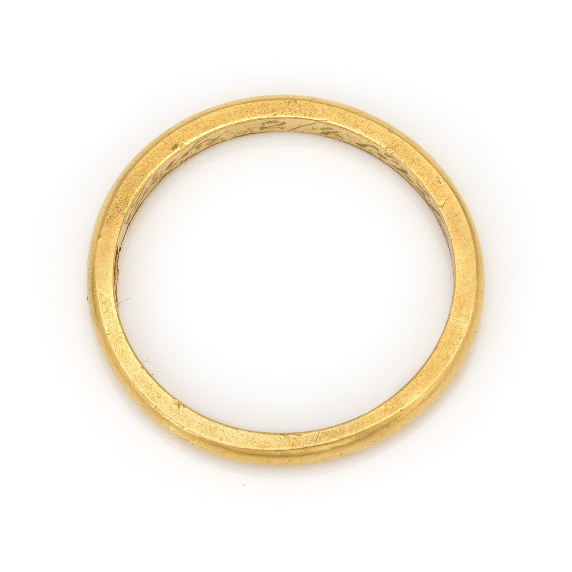 RING, 23K guld. - Bukowskis