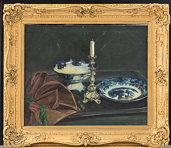 BROR HILLGREN, oil on canvas, signed. - Bukowskis