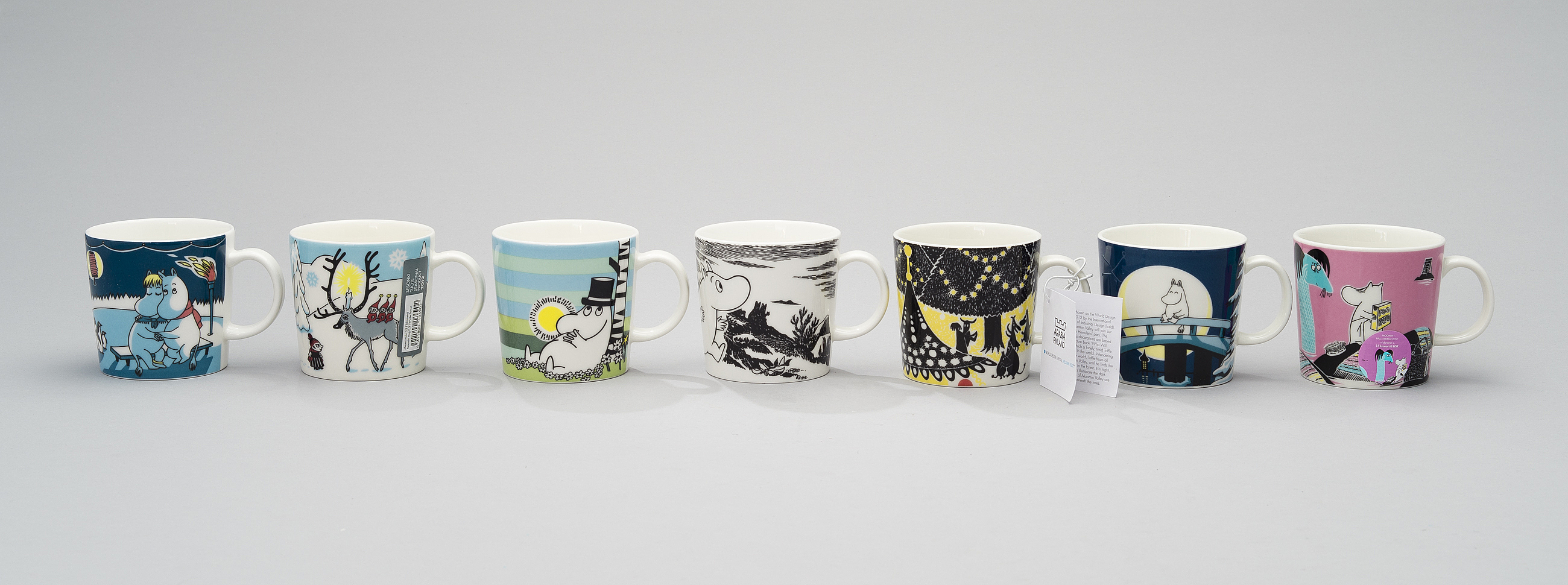 MUMIN MUGGAR, 7 ST. Moomin-Characters, Arabia, Finland. - Bukowskis