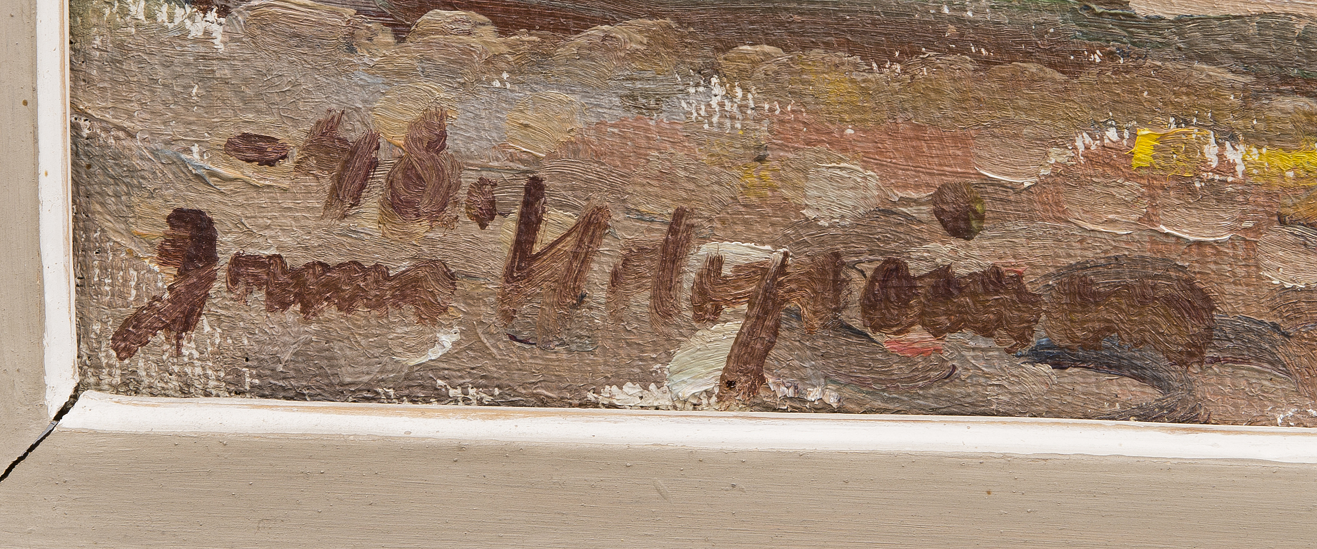 JORMA HOLOPAINEN, oil on canvas, signed and dated -48. - Bukowskis