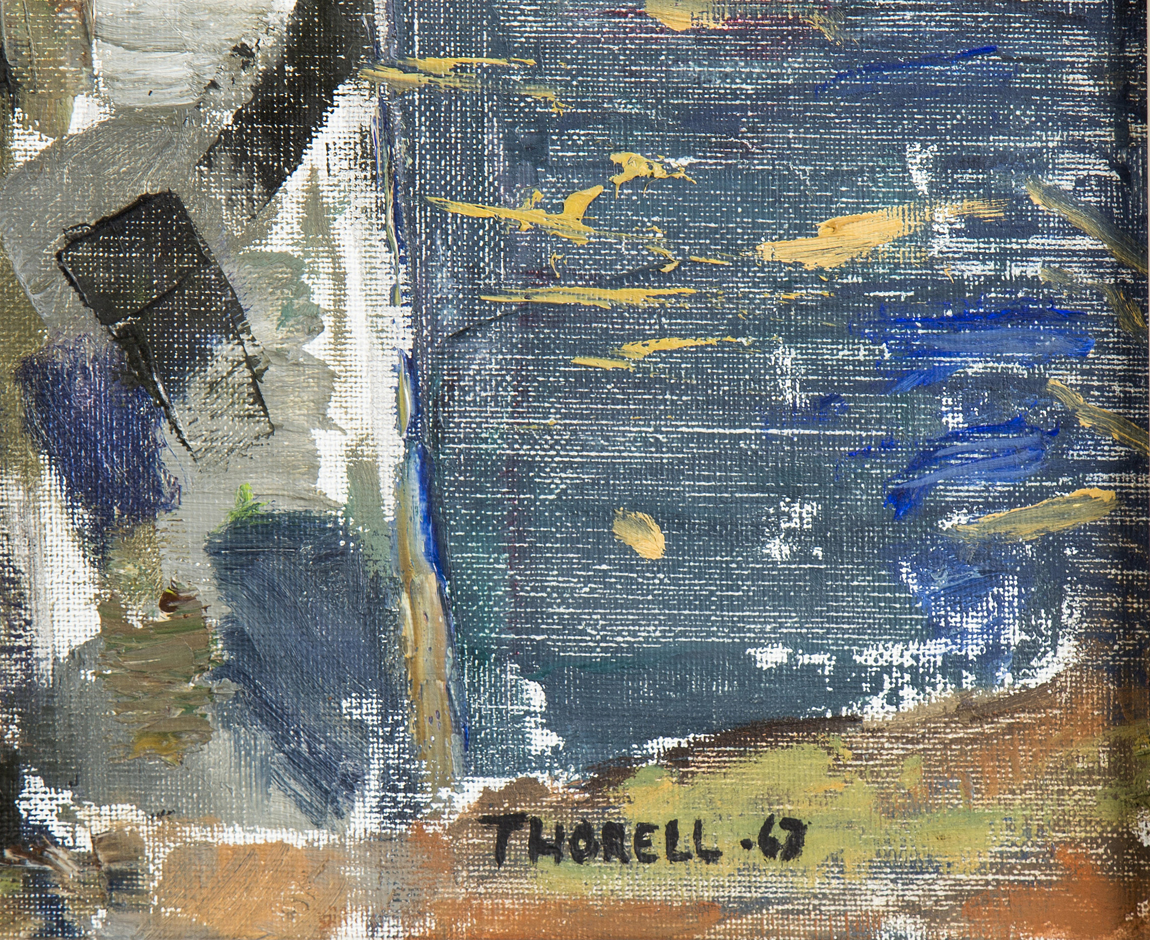PÄR THORELL, oil on canvas, signed and dated. - Bukowskis