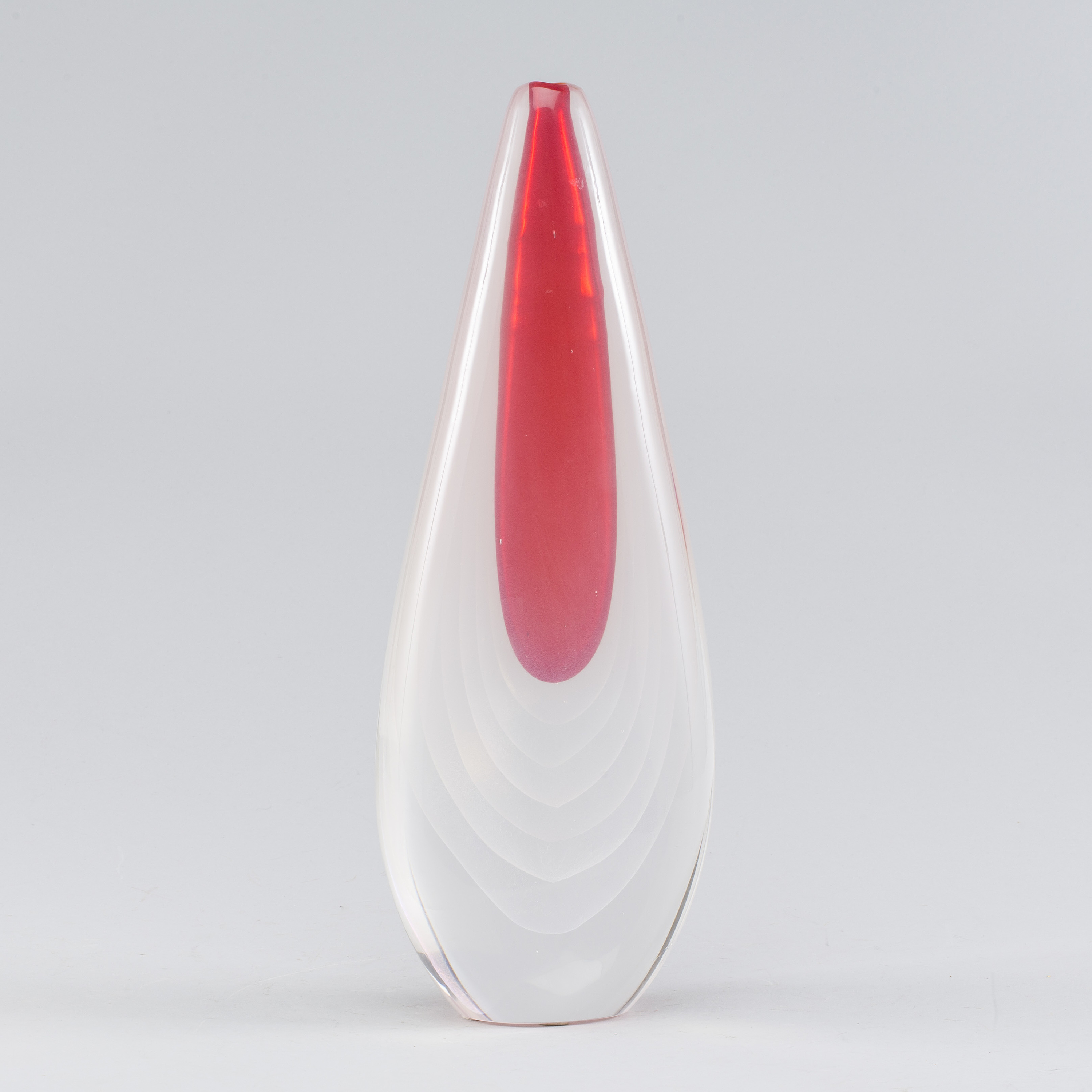 A Murano Cenedese glass vase. - Bukowskis