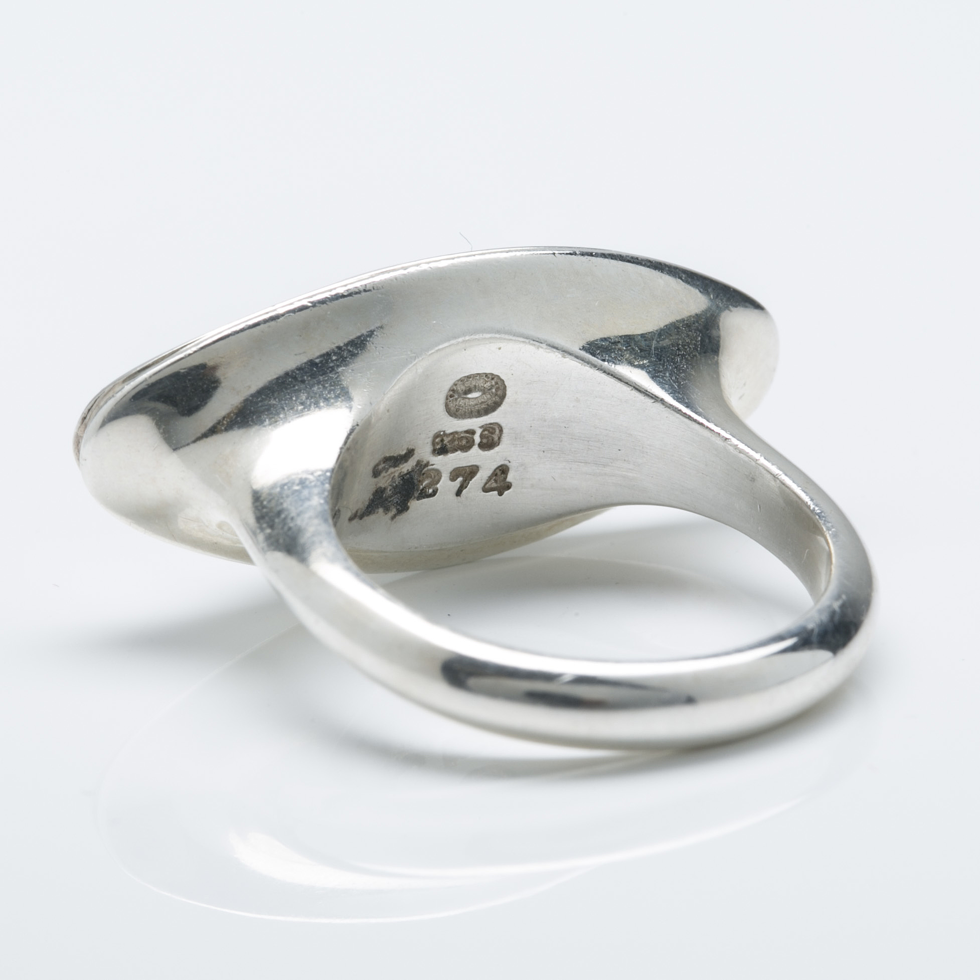 GEORG JENSEN, ring, sterlingsilver. - Bukowskis