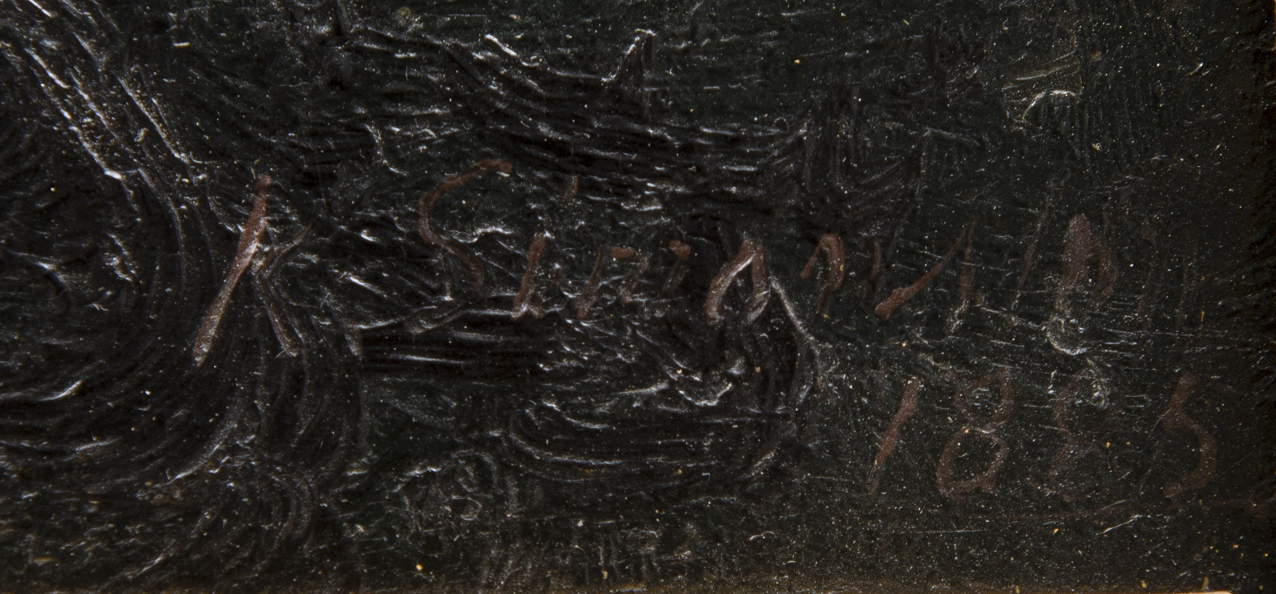 KONRAD SIMONSEN, oil on panel, signed and dated 1885. - Bukowskis