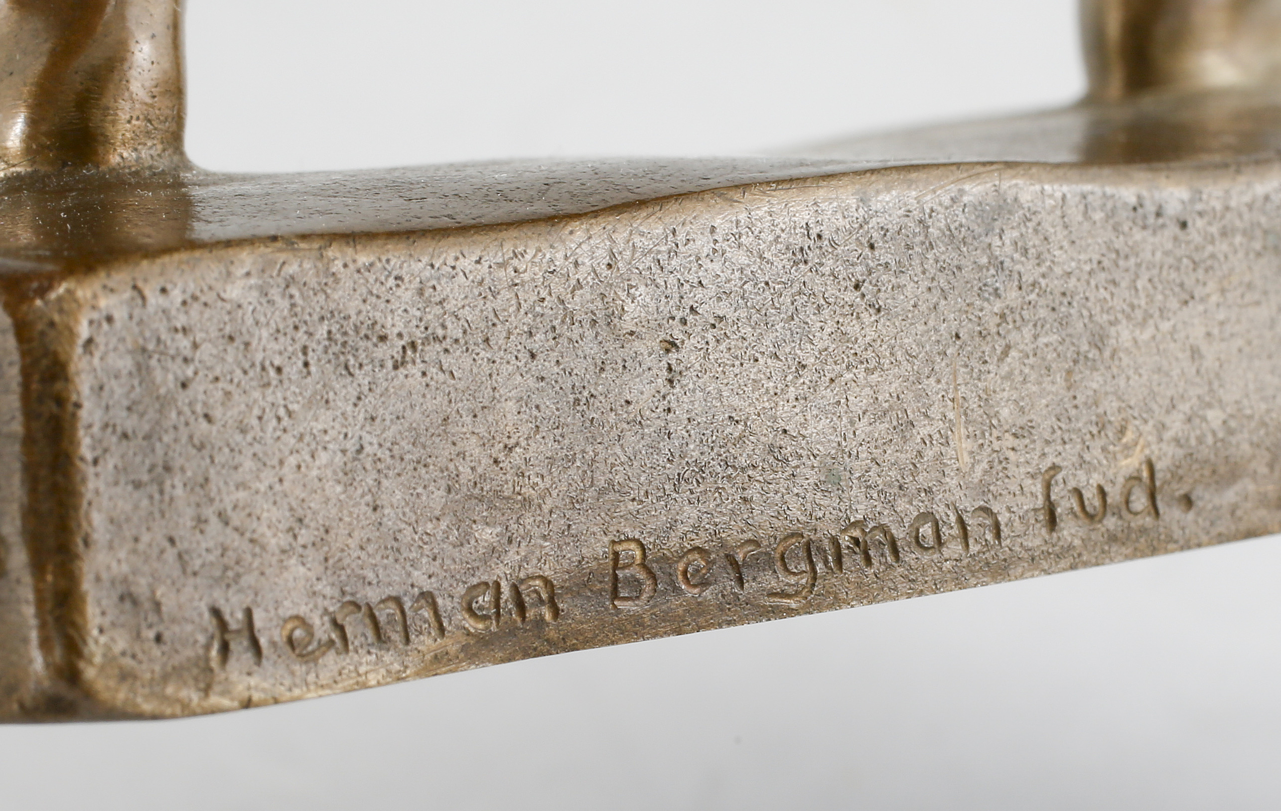 CHRISTIAN ERIKSSON, skulptur,"Elof", brons, signerad. - Bukowskis