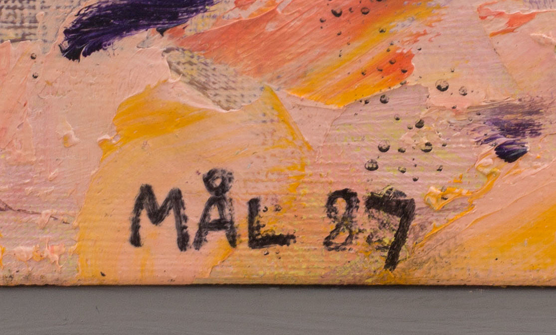 MARTIN ÅLUND, oil on canvas, signed and dated 1987. - Bukowskis