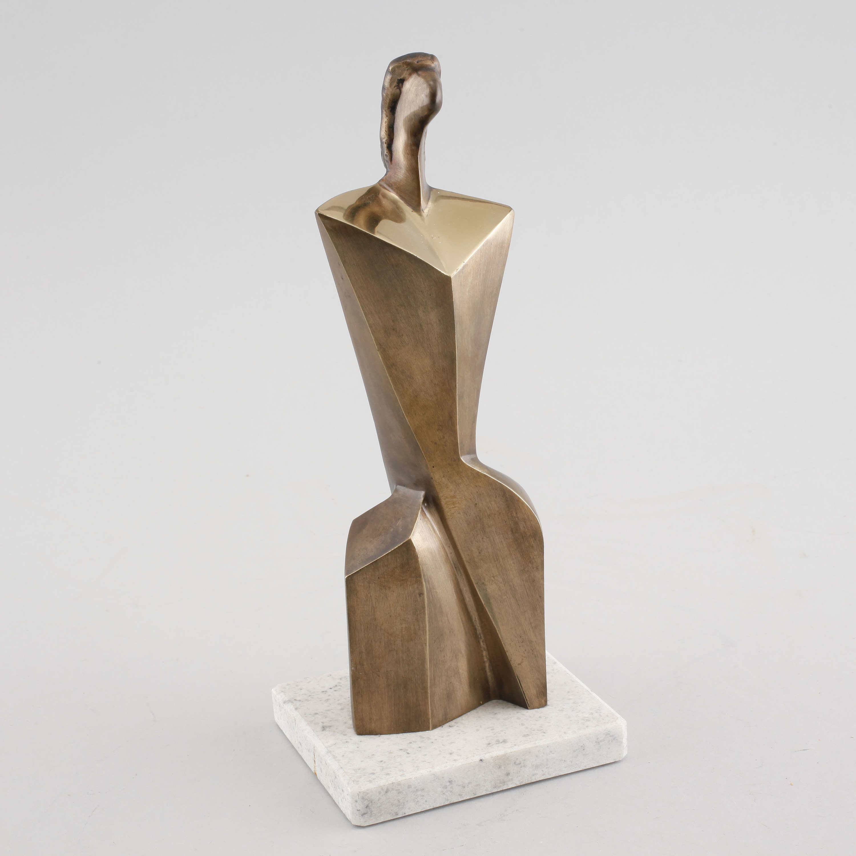 STAN WYS, skulptur, brons, signerad, daterad 1999 och numrerad V/XII ...