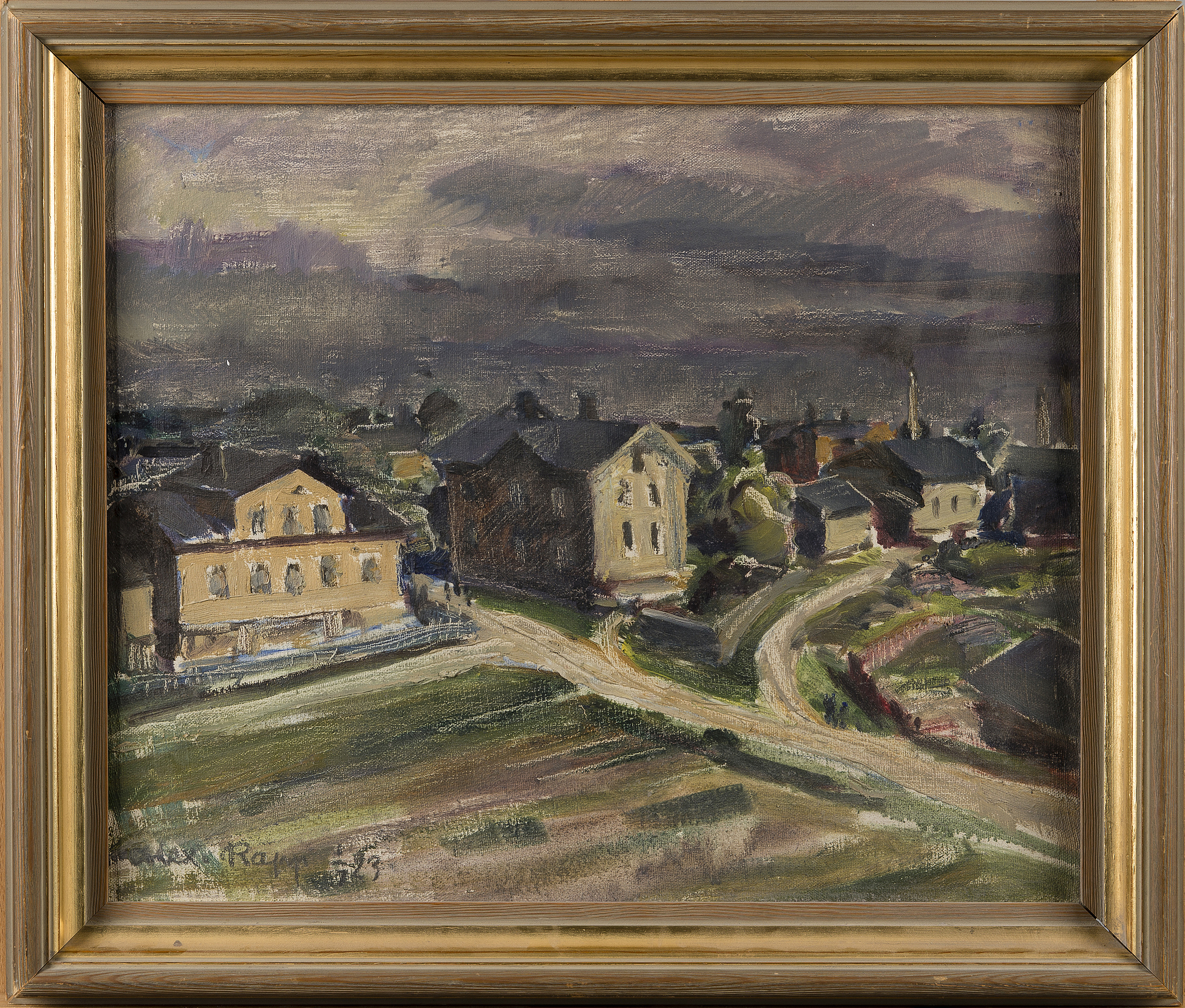 ALEX RAPP, oil on canvas, signed and dated -23. - Bukowskis