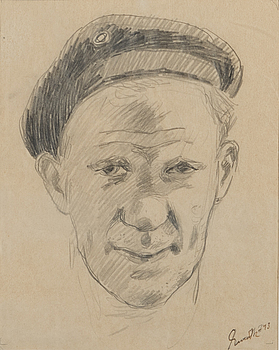 ERIK ENROTH, drawing, signed and dated -43. - Bukowskis