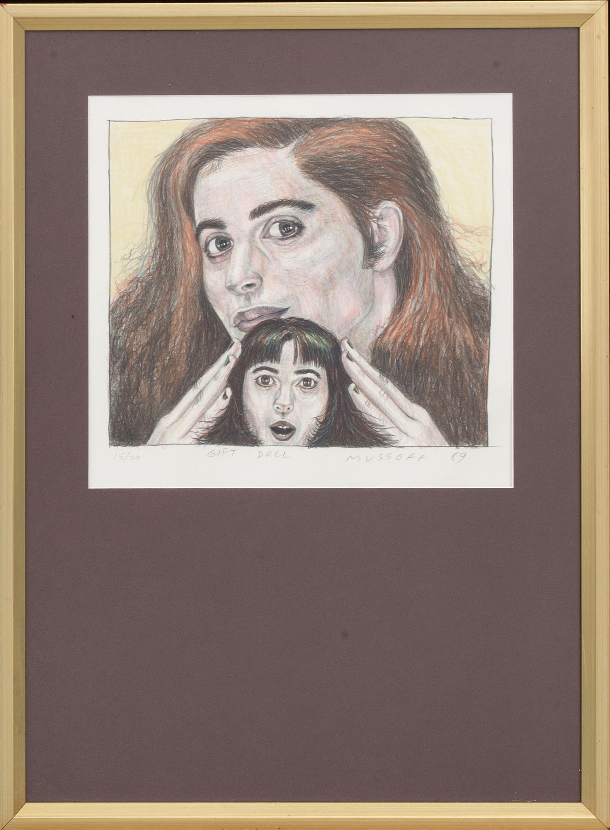 JODY MUSSOFF, litograph, numbered 15/20, signed and dated -89. - Bukowskis