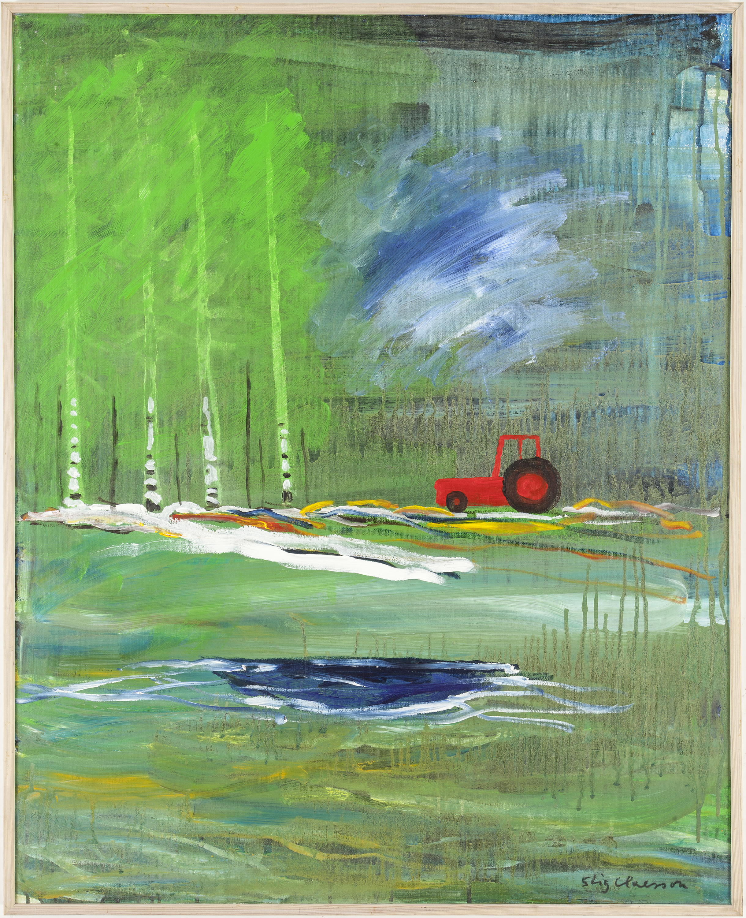 STIG CLAESSON, olja på duk, signerad Stig Claesson. - Bukowskis