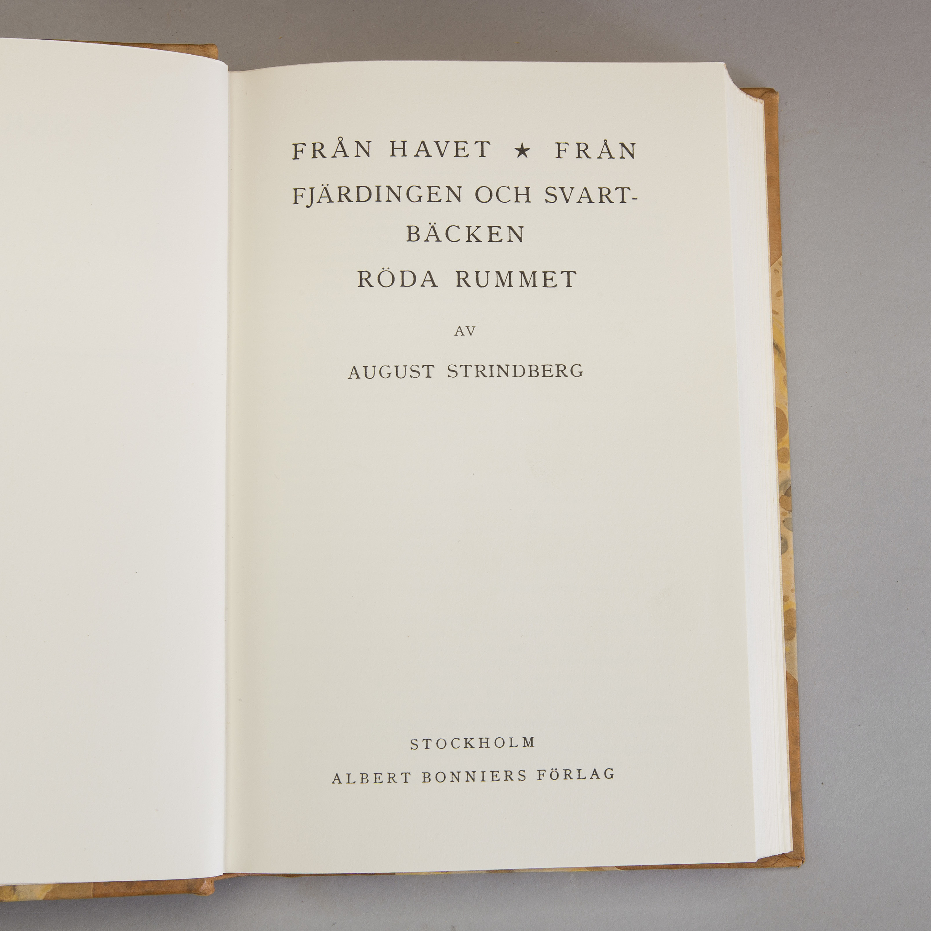 A set of 14 books, August Strindberg. - Bukowskis