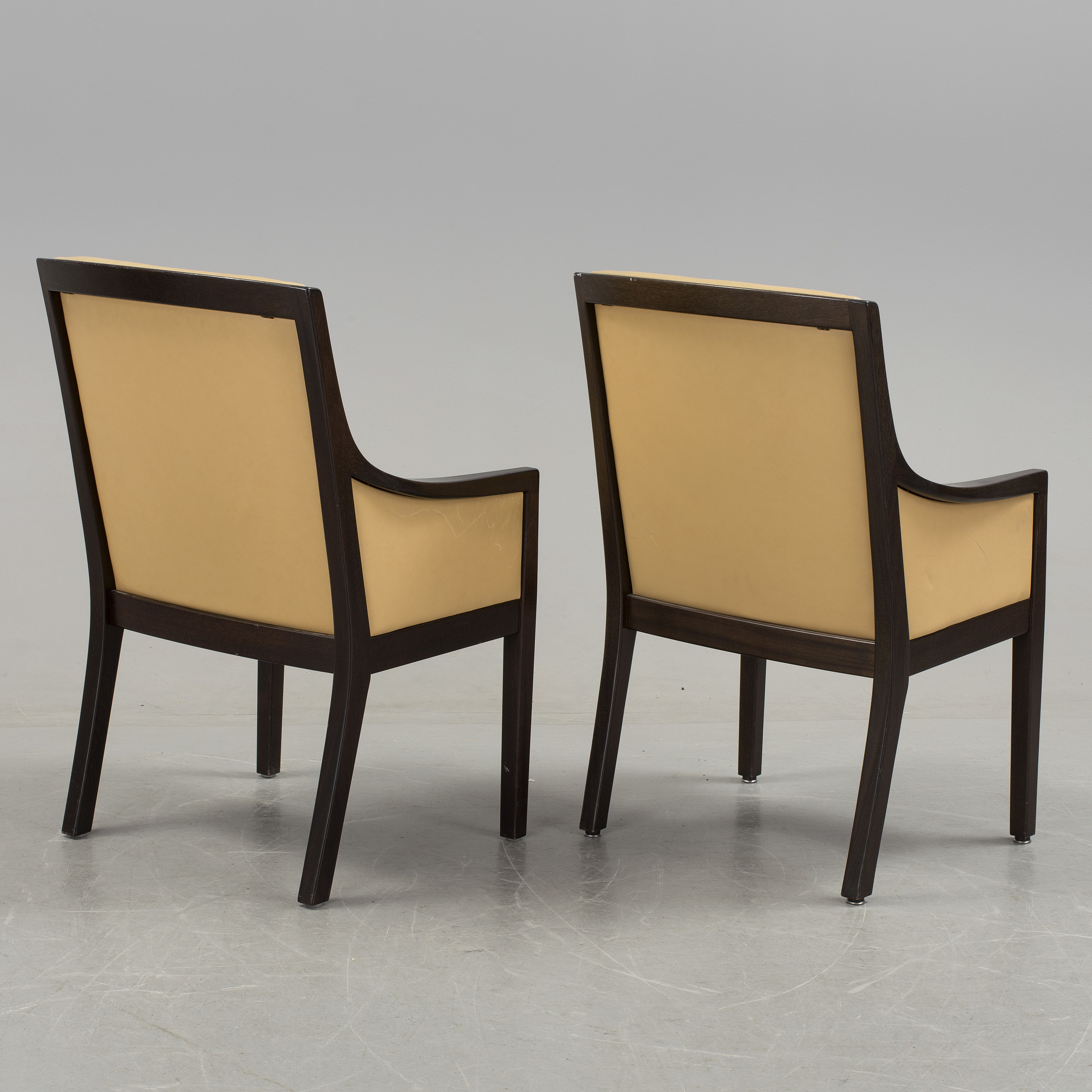 A set of five armchairs by AB Klaessons Möbelfabrik, Fjugesta. - Bukowskis