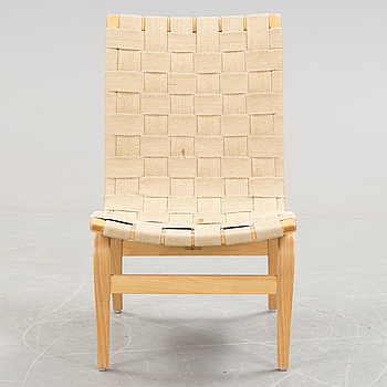 BRUNO MATHSSON, stol, "Eva", Firma Karl Mathsson, Värnamo, 1977 ...