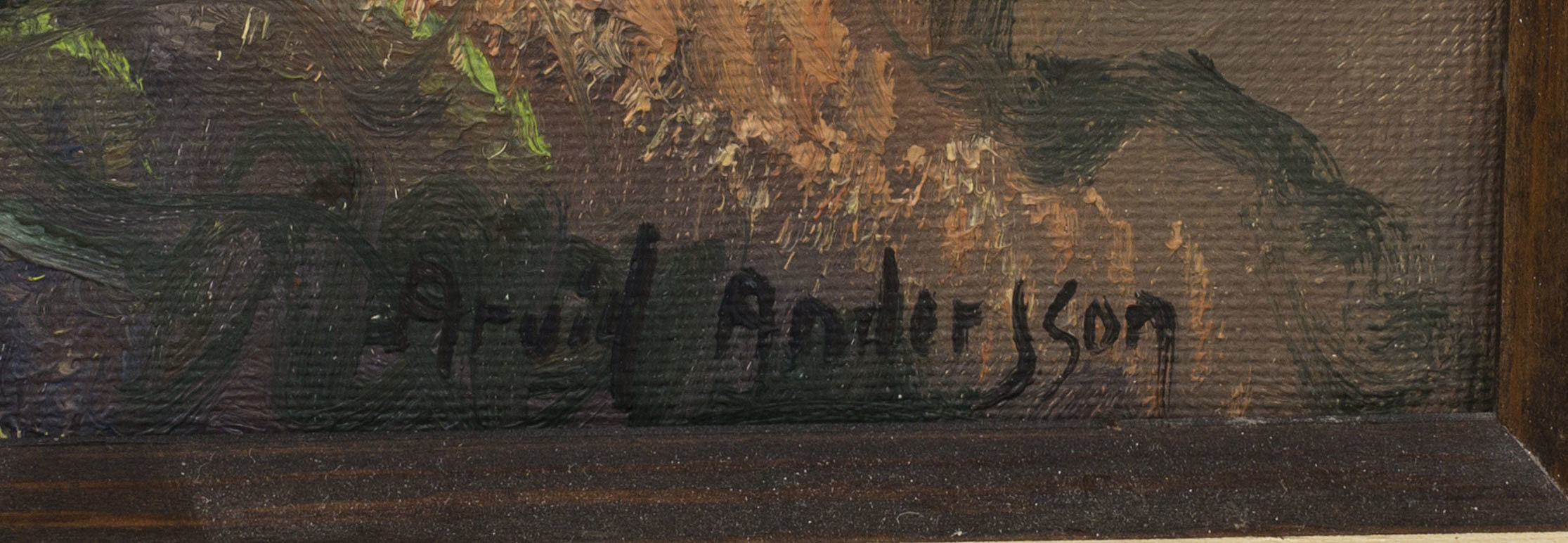 ARVID ANDERSSON, - Bukowskis