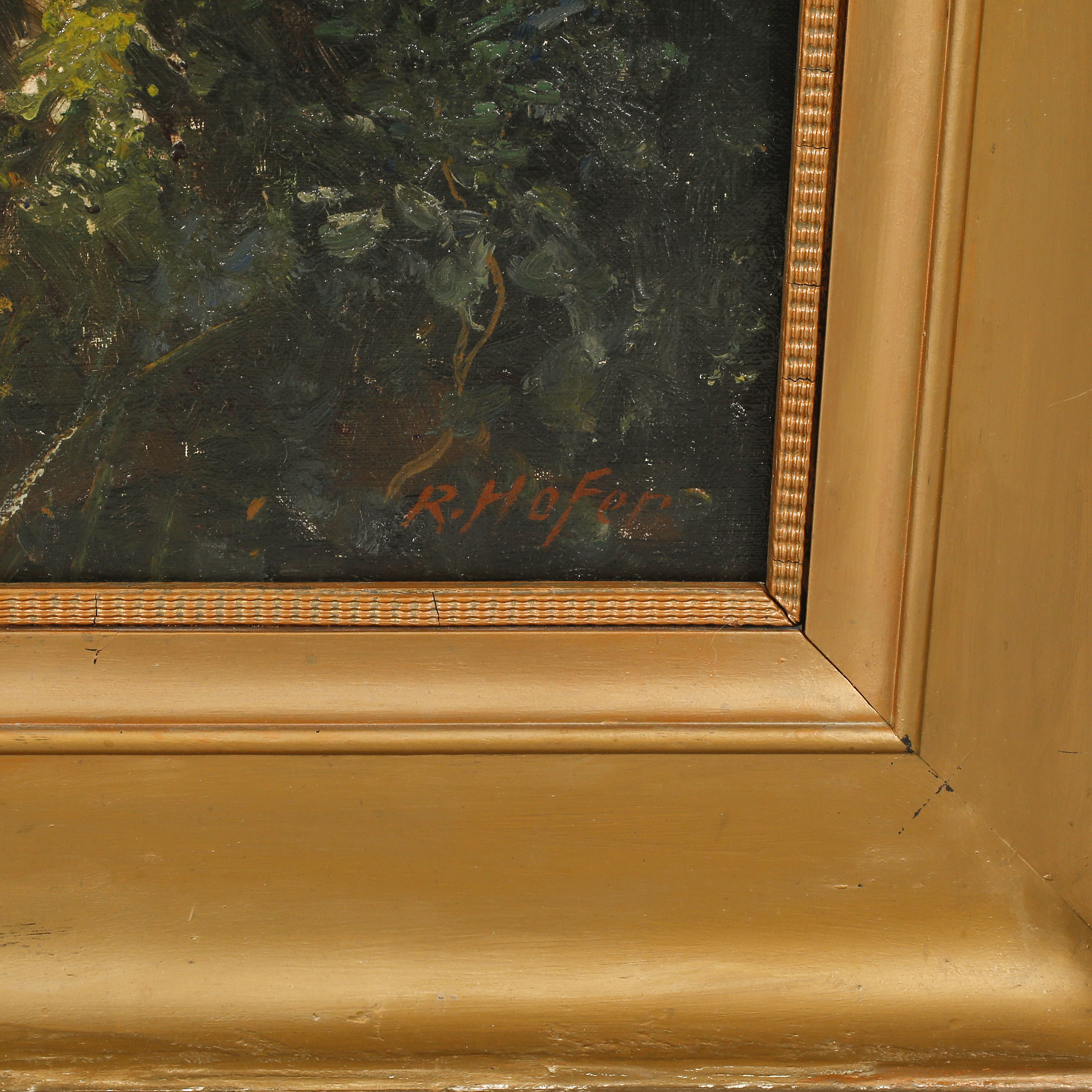 ROBERT HOFER, olja på duk, signerad. - Bukowskis