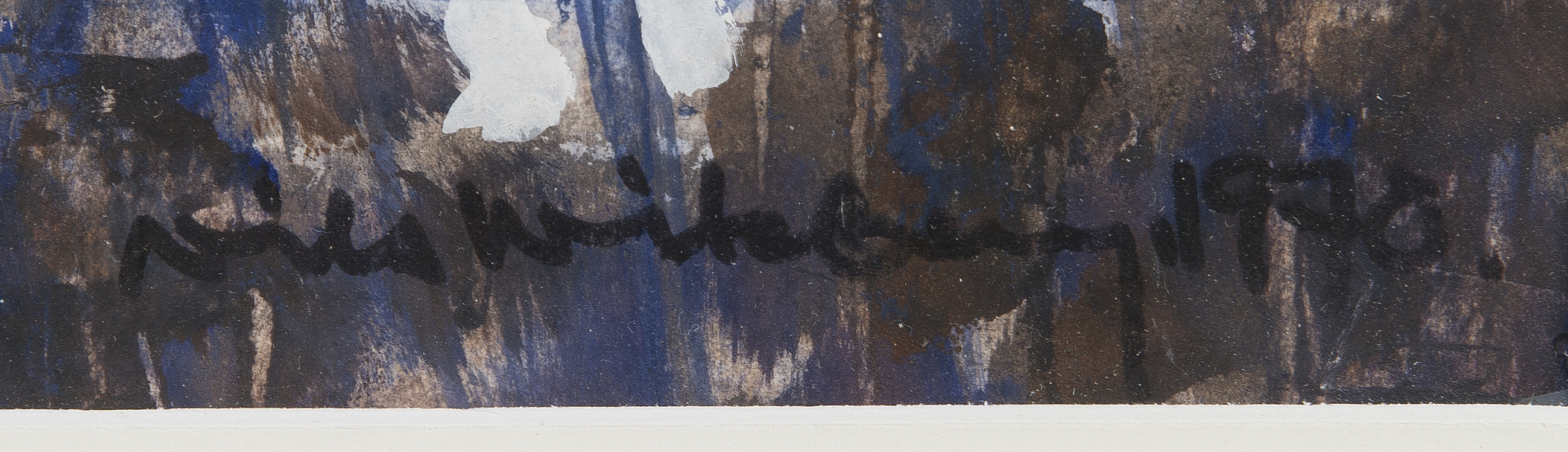 NILS WIKBERG, watercolour, signed and dated 1970. - Bukowskis