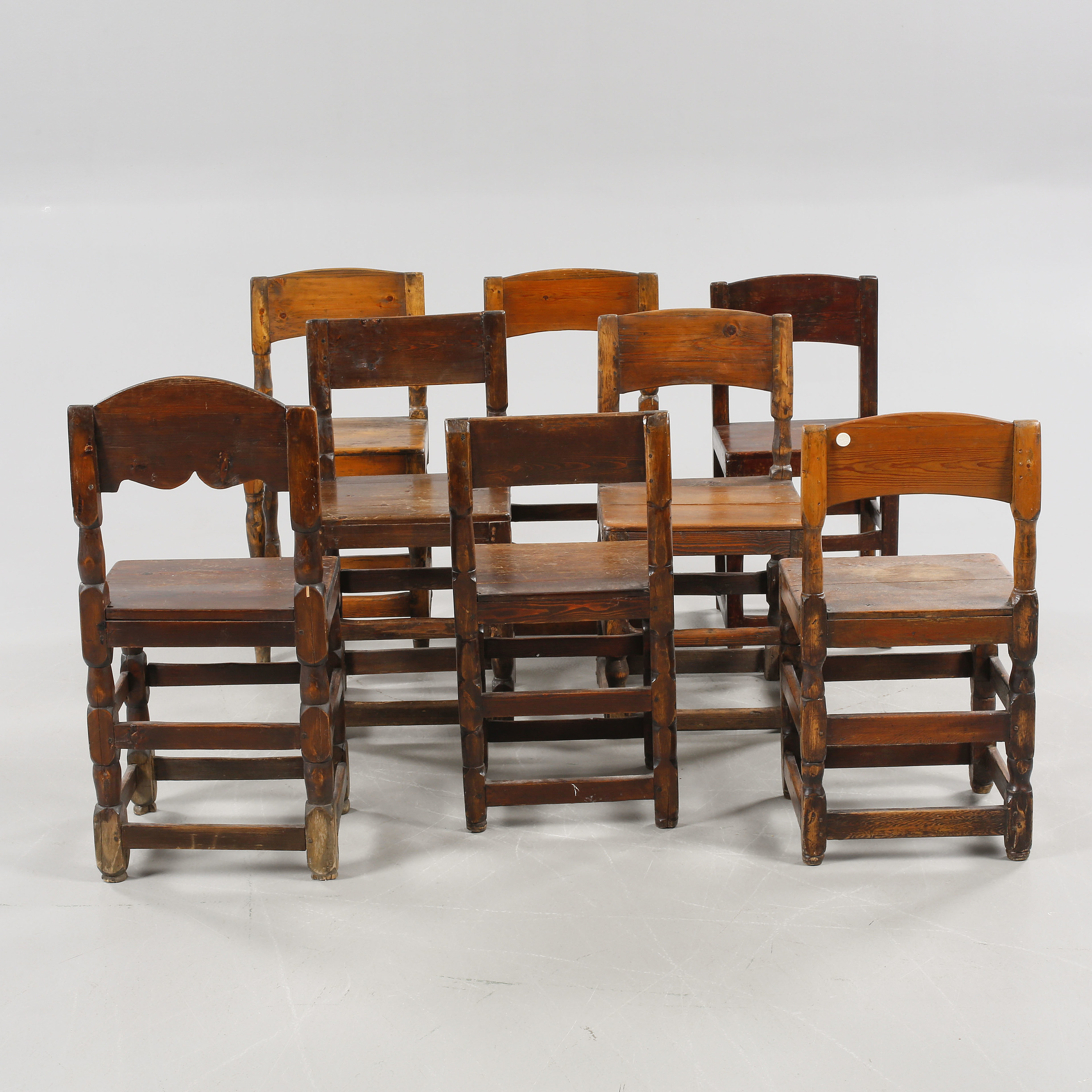 Nine chairs, 19th century. - Bukowskis