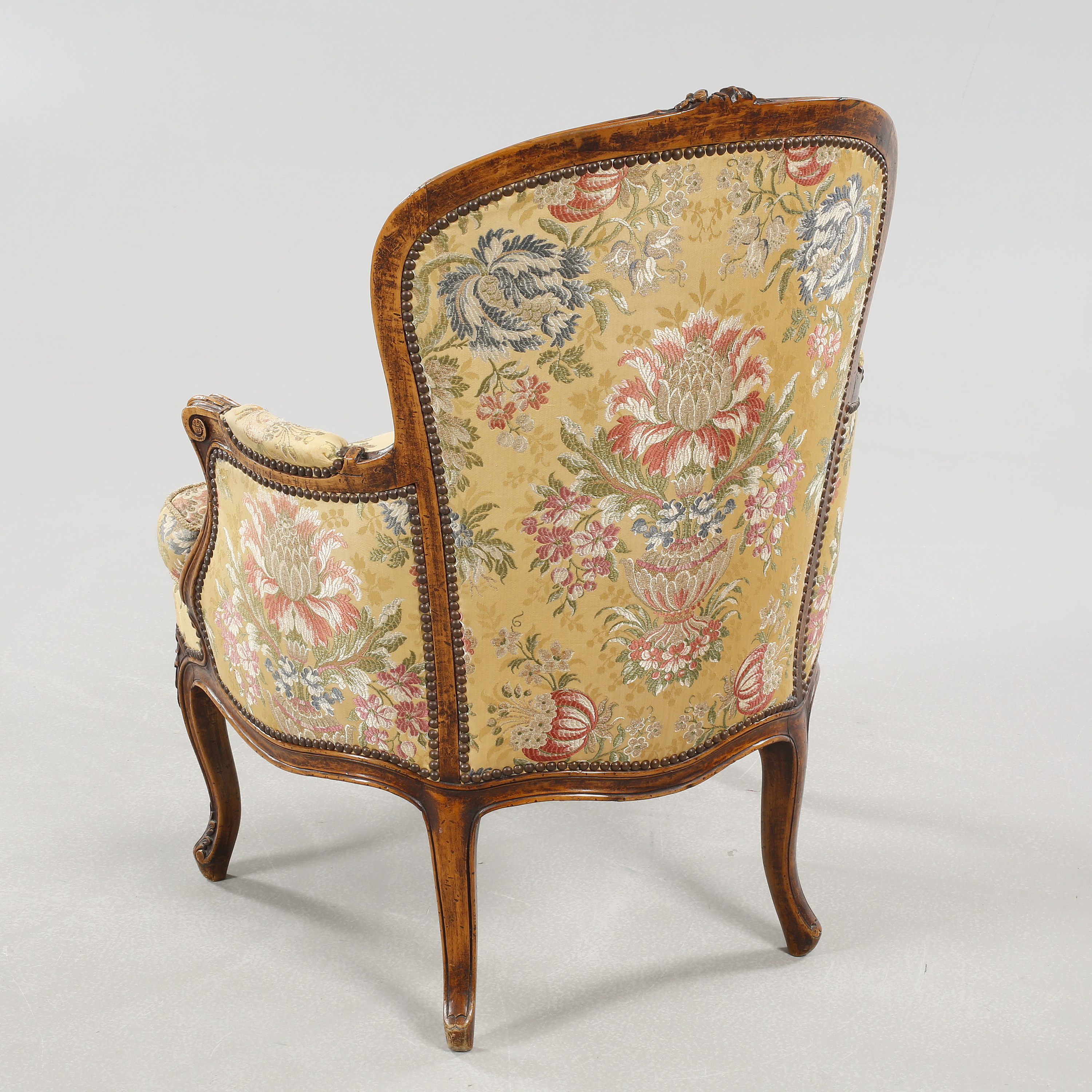 A rococo style armchair, second half of the 19th century. - Bukowskis
