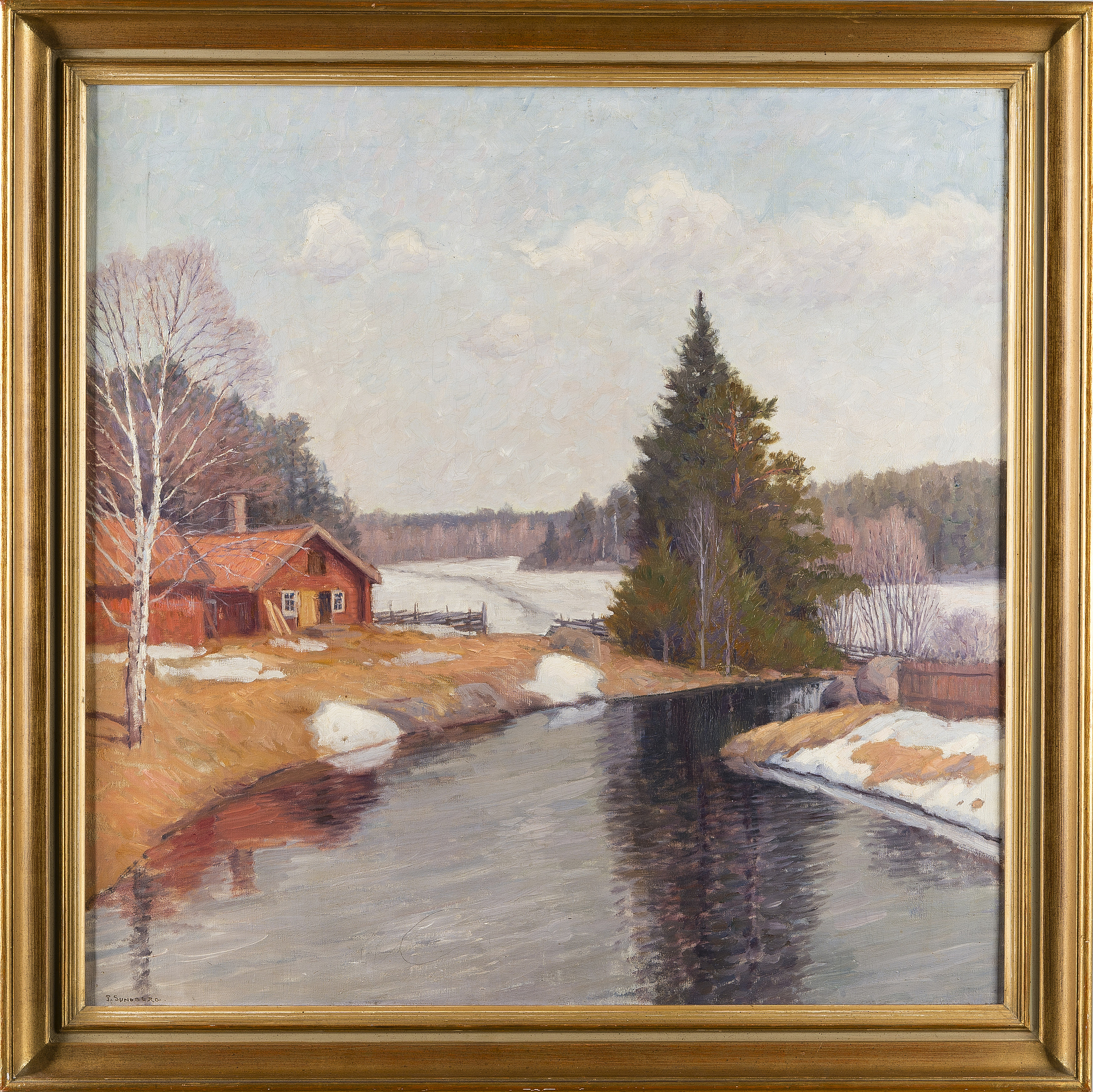 PER SUNDBERG, olja på duk, signerad. - Bukowskis