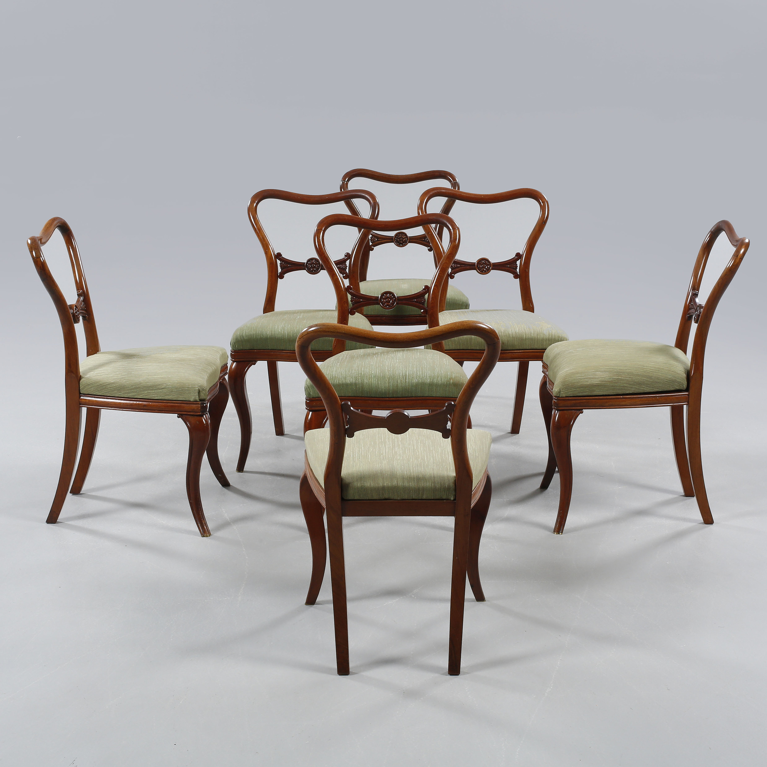 Seven chairs from the 19th century. - Bukowskis